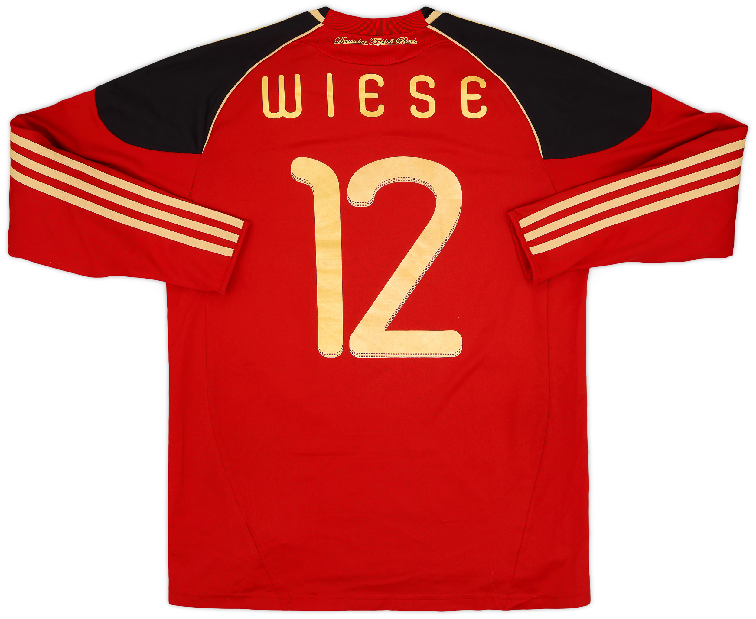 2010-11 Germany GK Shirt Wiese #12 - 9/10 - (XL.Boys)