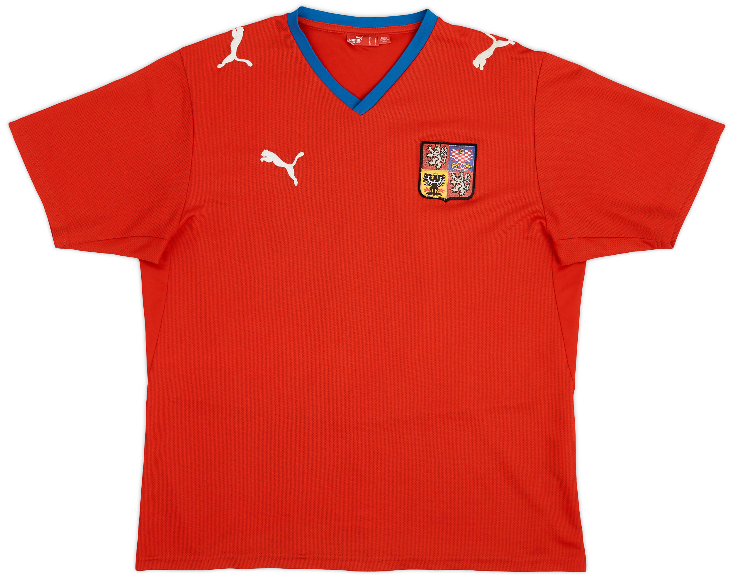 2008-09 Czech Republic Basic Home Shirt - 8/10 - (L)