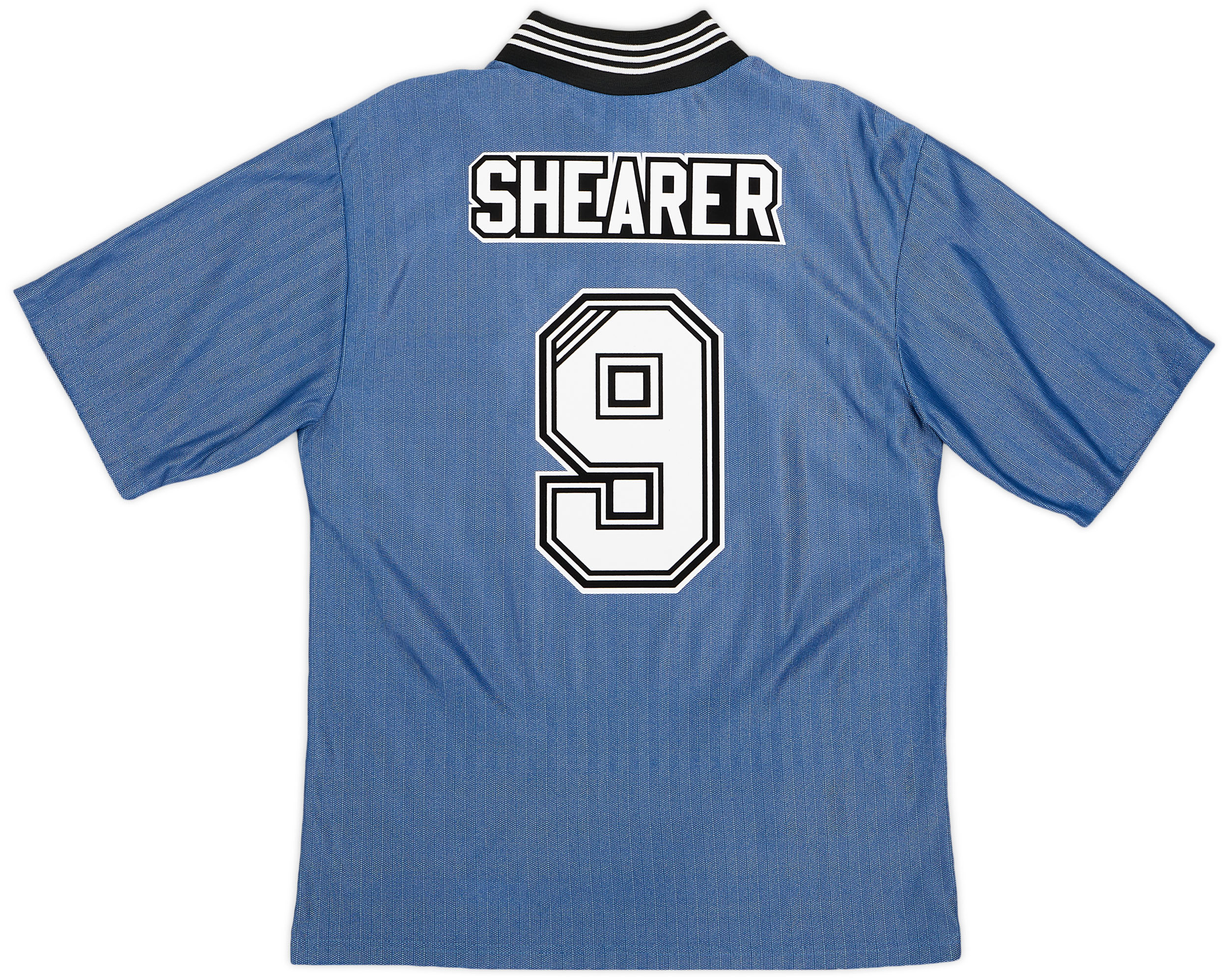 1996-97 Newcastle Away Shirt Shearer #9 - 7/10 - (L)