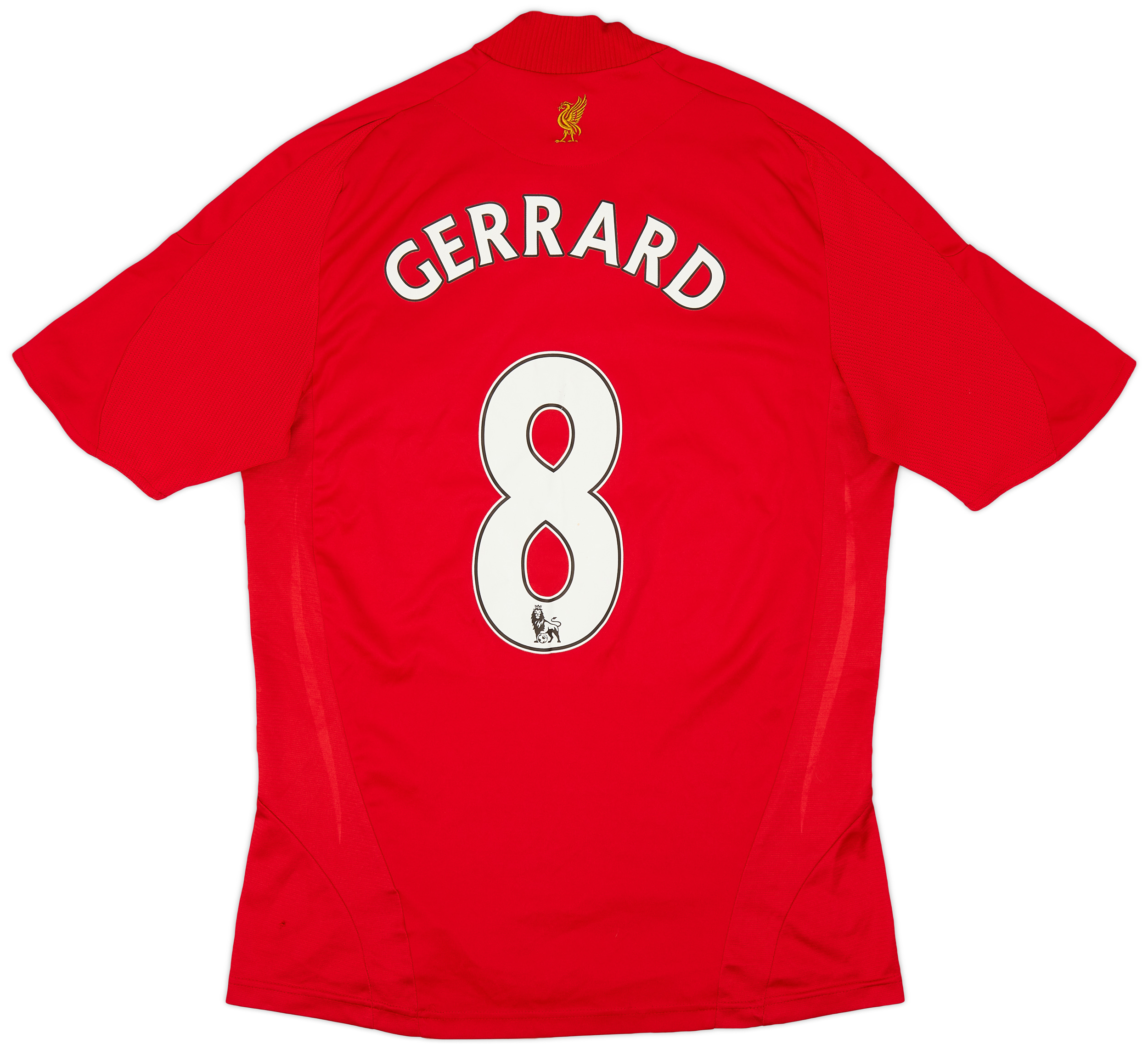 2008-10 Liverpool Home Shirt Gerrard #8 - 6/10 - (S)