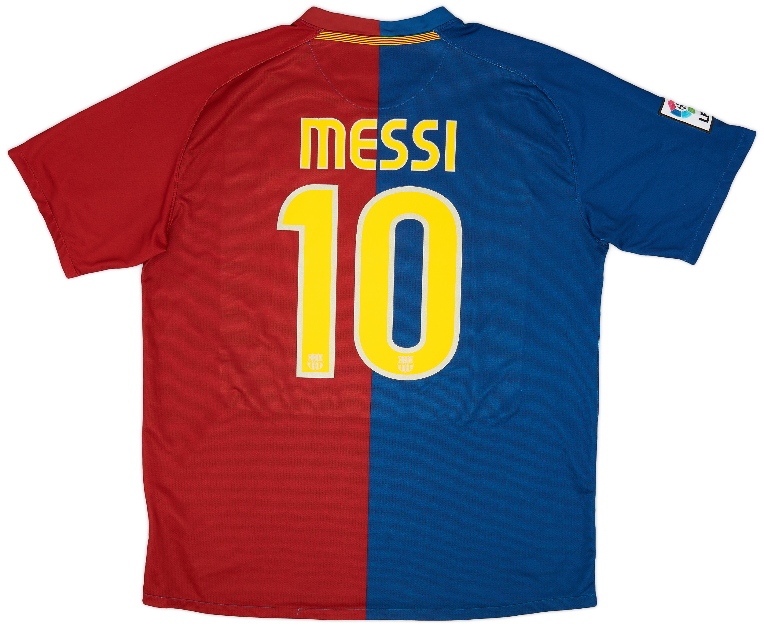 2008-09 Barcelona Home Shirt Messi #10 - 8/10 - (XL)
