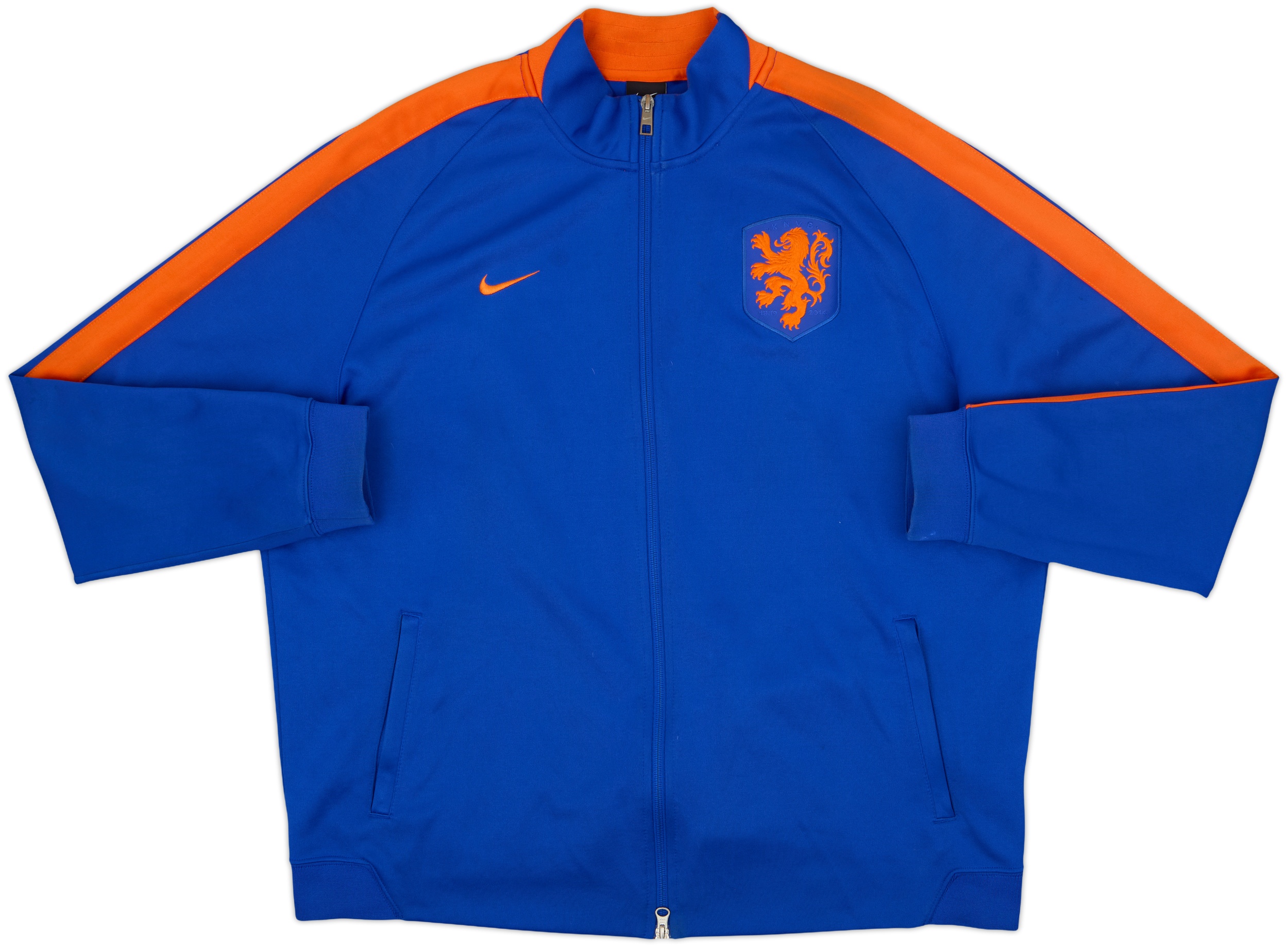 2014-15 Netherlands Nike Track Jacket - 7/10 - (XXL)