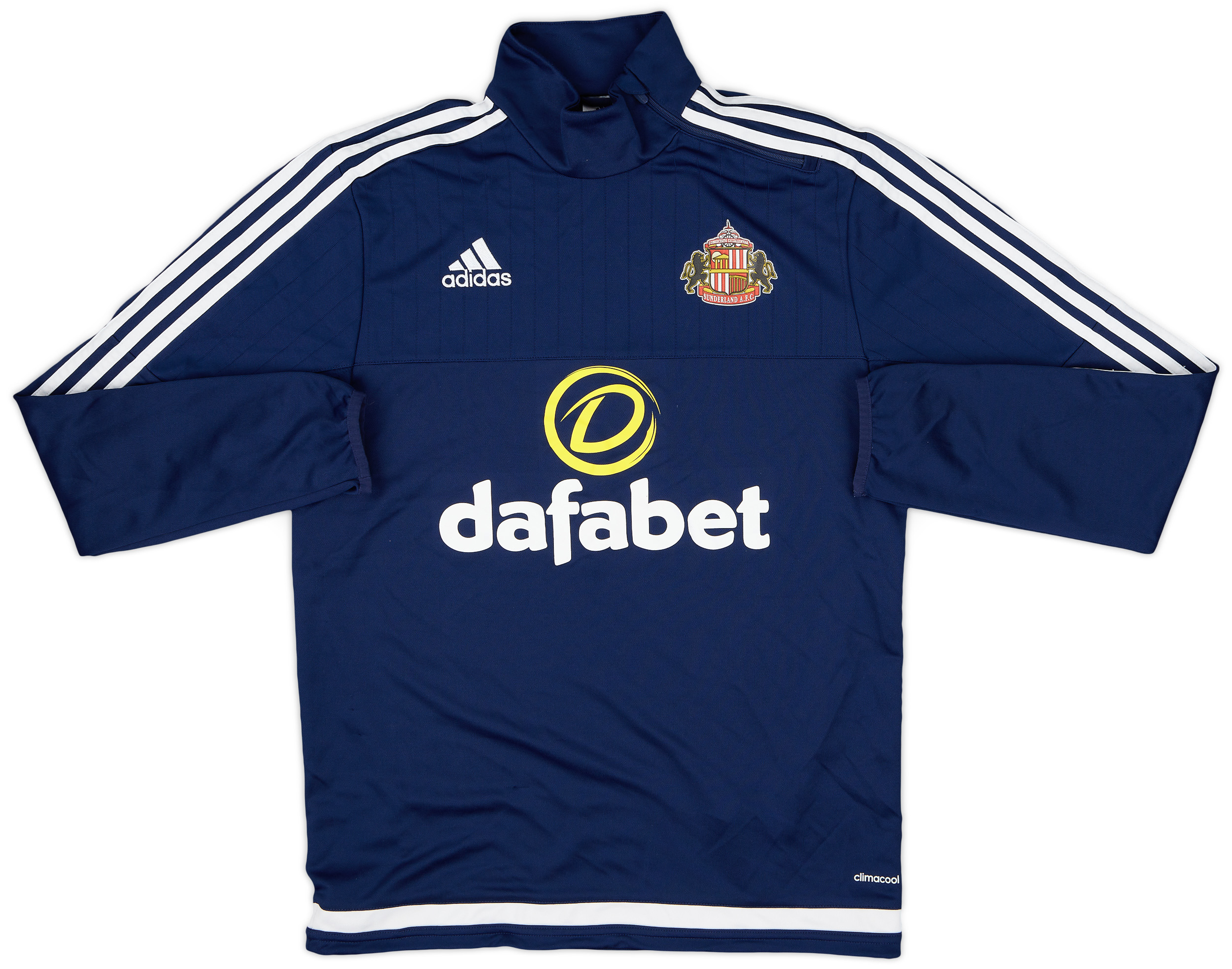 2015-16 Sunderland adidas 1/4 Zip Training Top - 8/10 - (M)