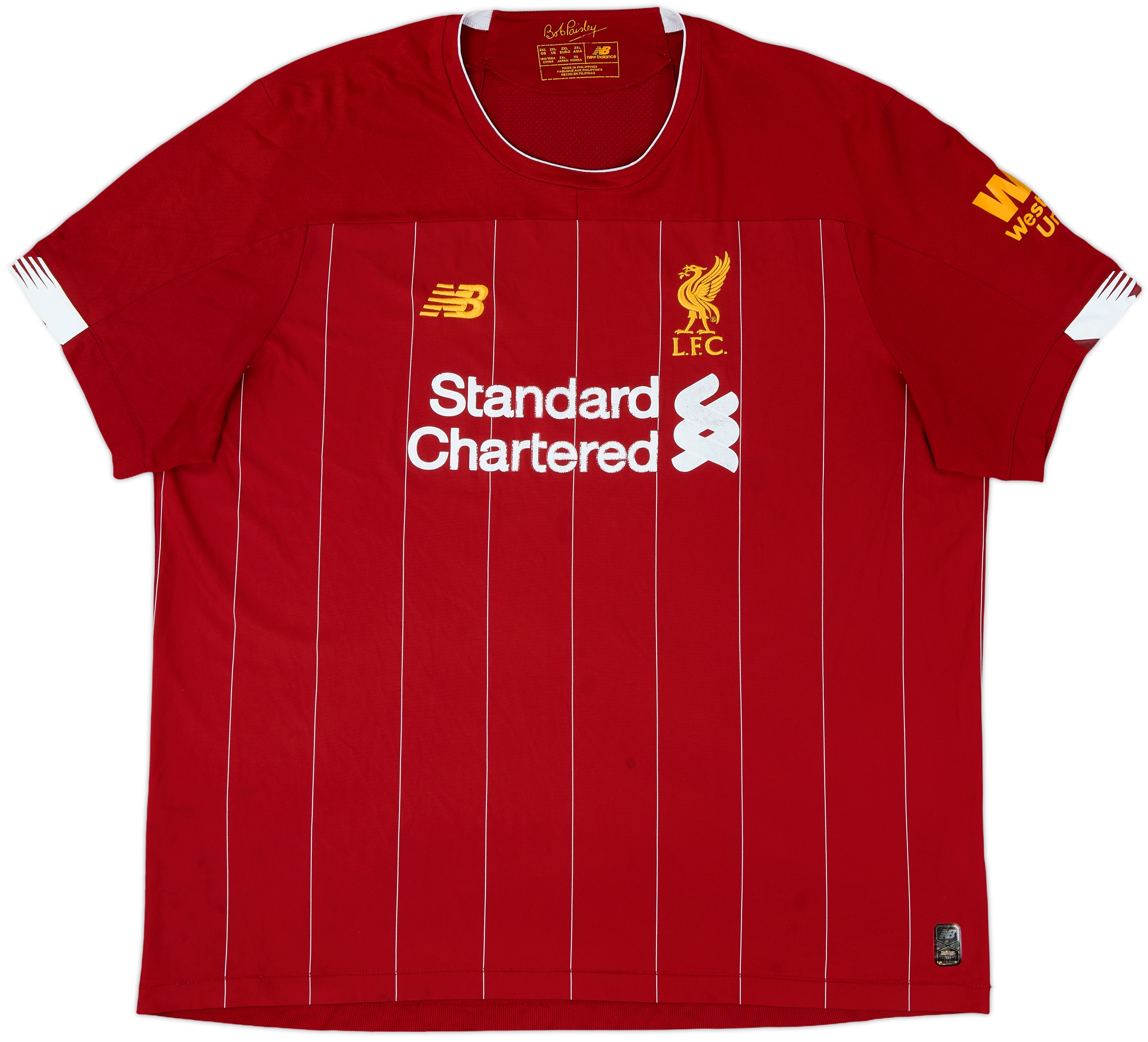 2019-20 Liverpool Home Shirt - 4/10 - (XXL)