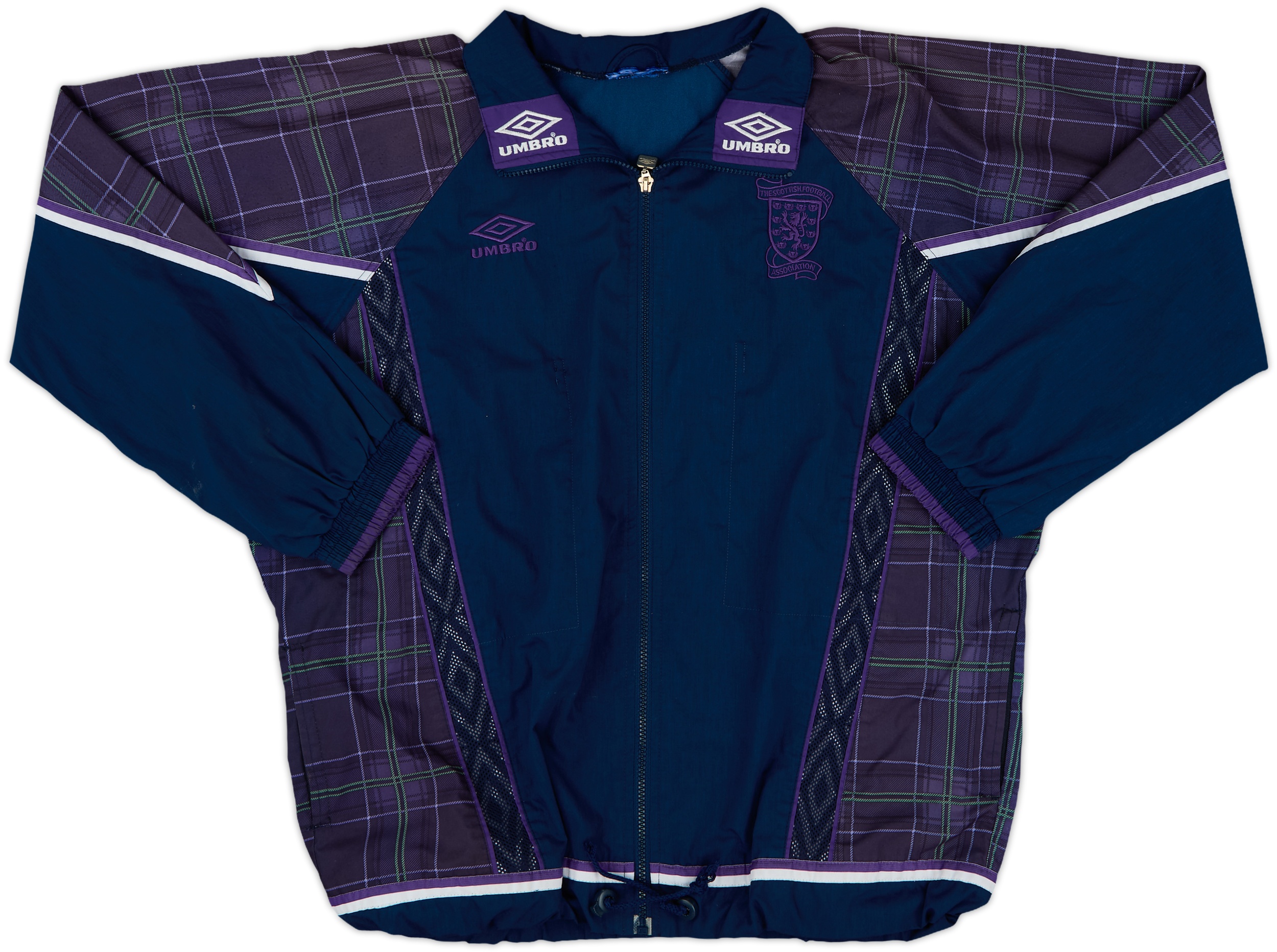 1994-96 Scotland Umbro Track Jacket - 8/10 - (XL)