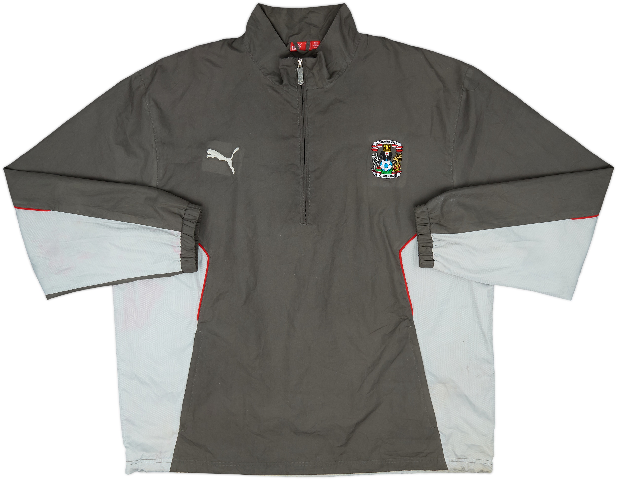 2008-09 Coventry Puma 1/4 Zip Drill Top - 7/10 - (XL)