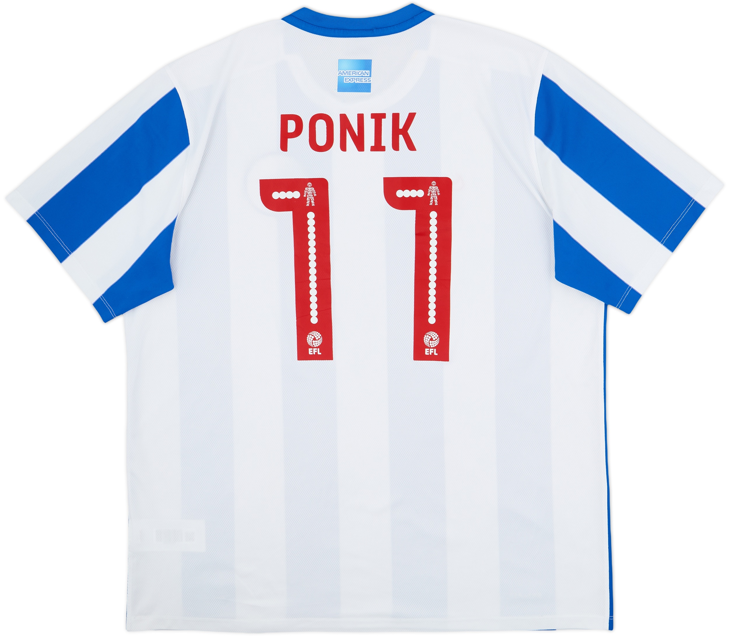 2016-17 Brighton Home Shirt Ponik #11 - 6/10 - (XL)