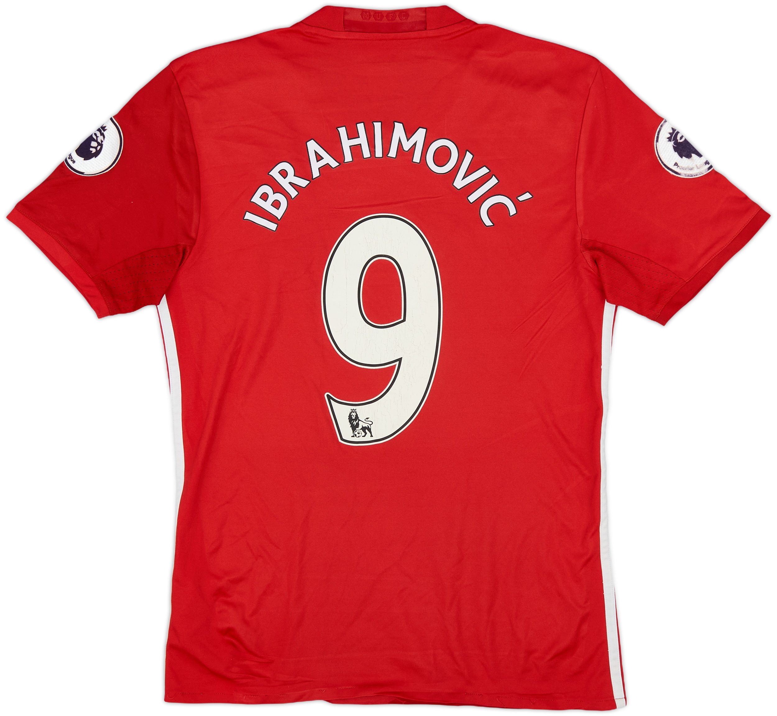 2016-17 Manchester United Home Shirt Ibrahimovic #9 - 5/10 - (XS)