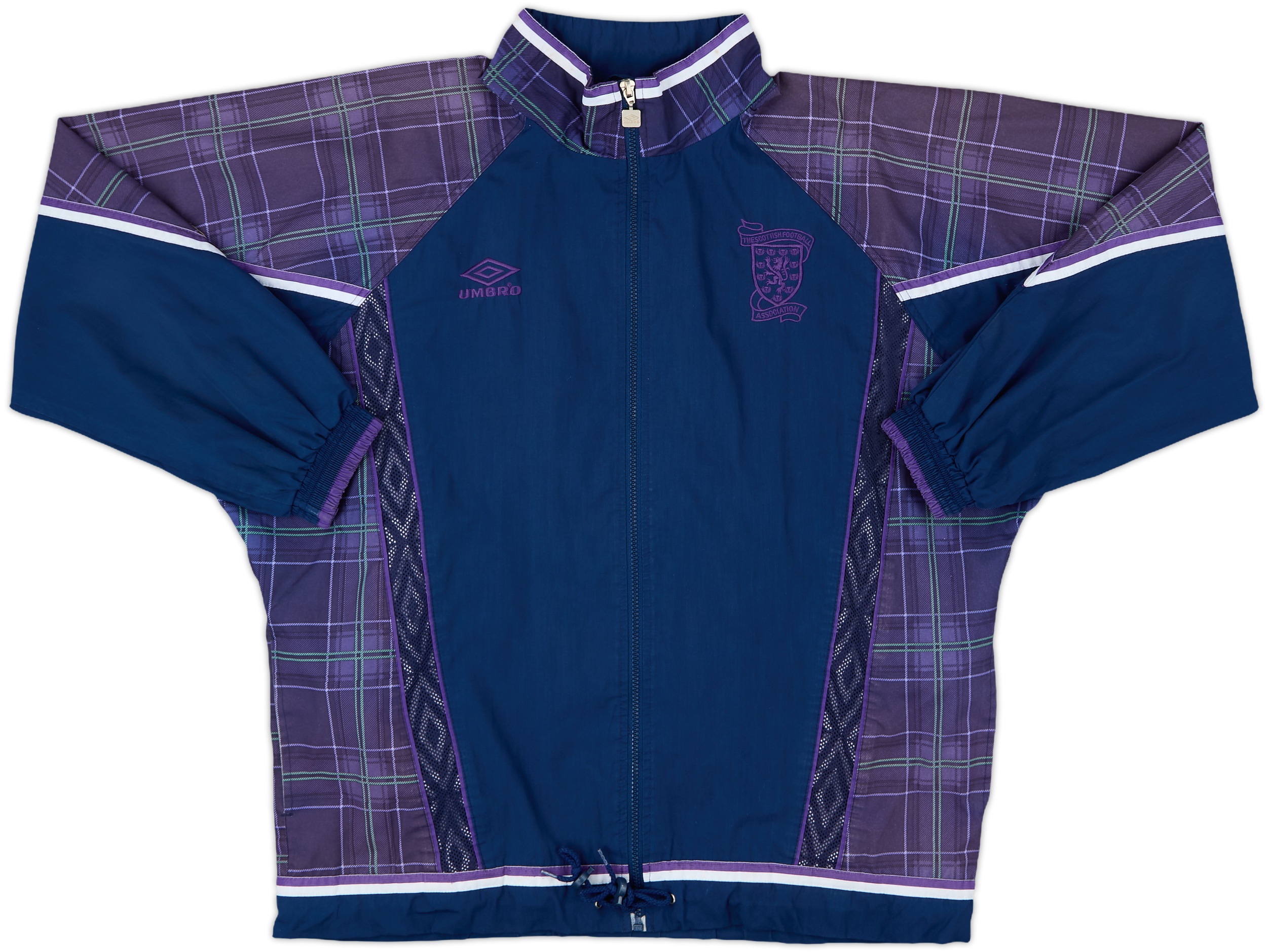 1994-96 Scotland Umbro Track Jacket - 7/10 - (M)