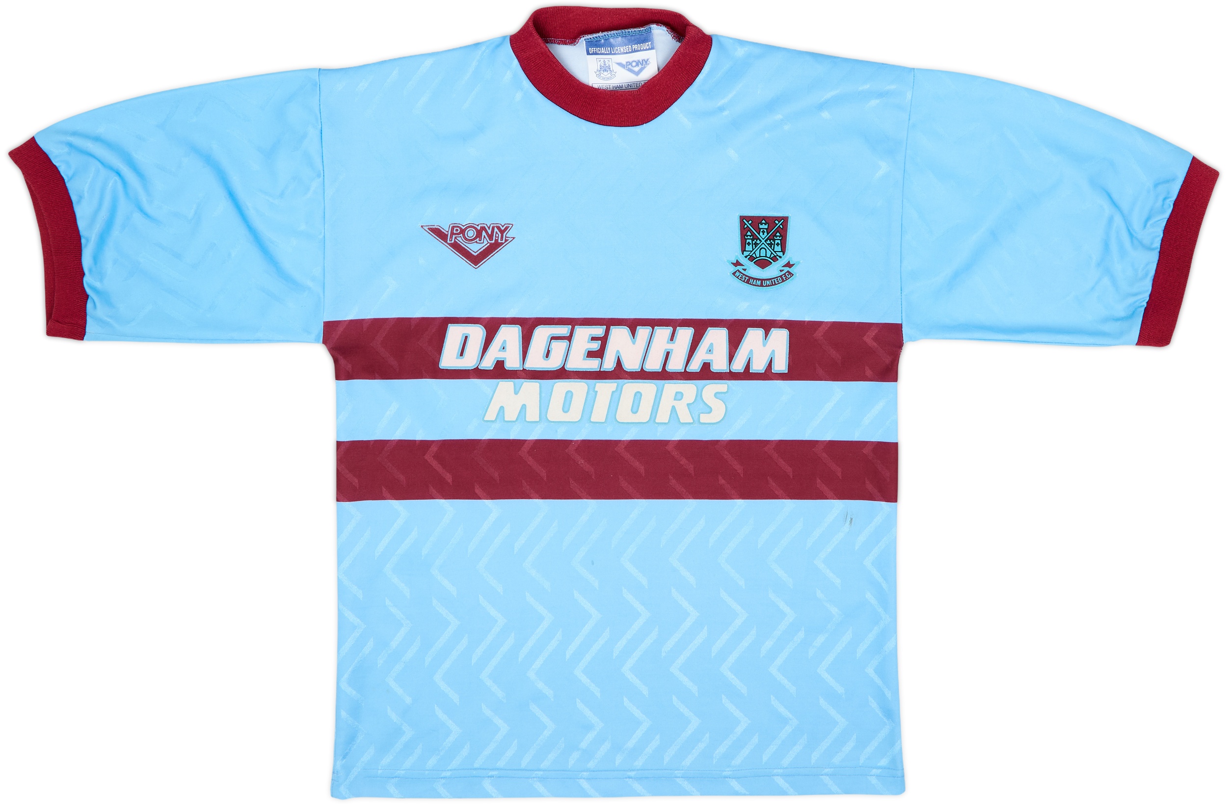 1993-95 West Ham Away Shirt - 8/10 - (S)