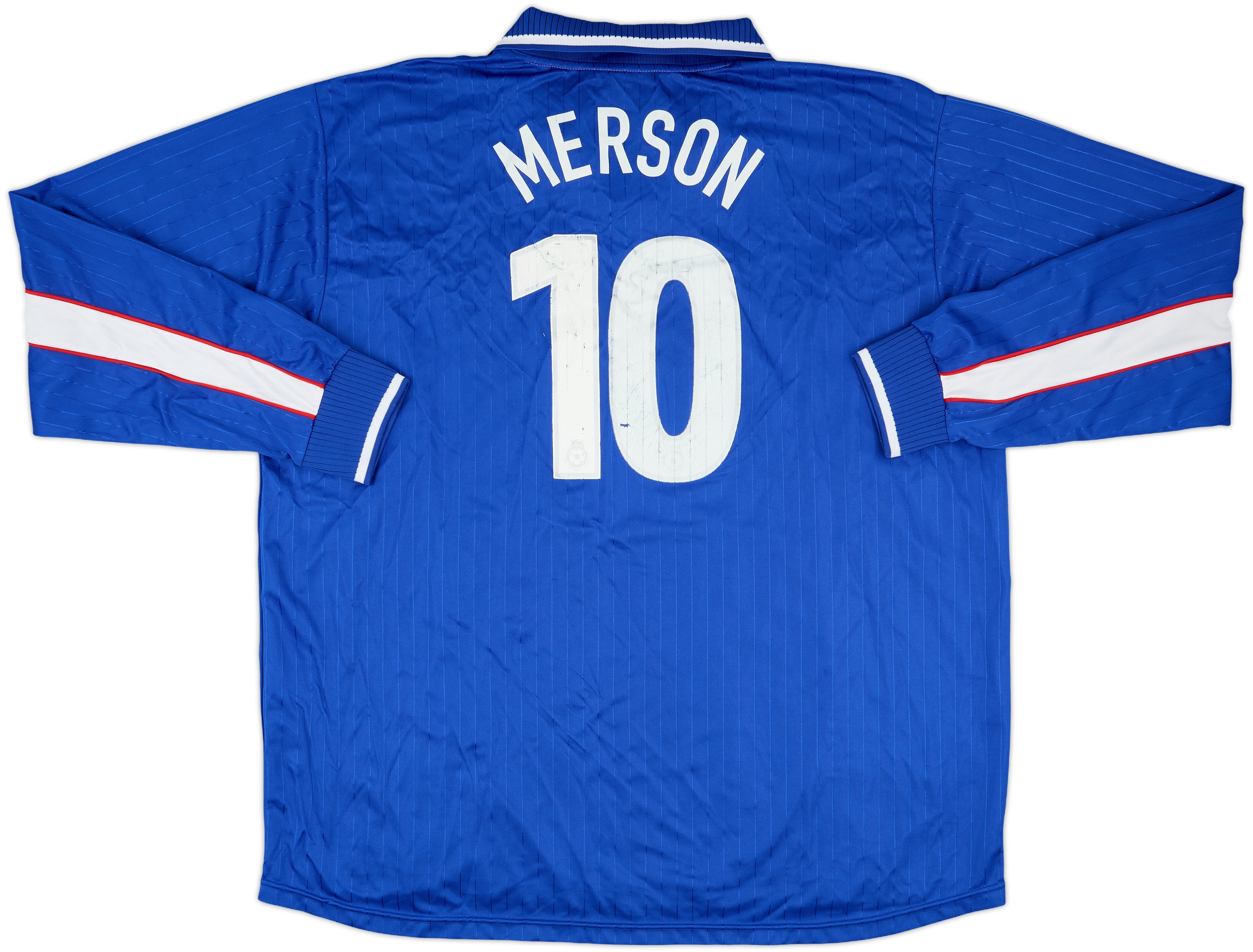 2002-03 Portsmouth Home L/S Shirt Merson #10 - 7/10 - (3XL)