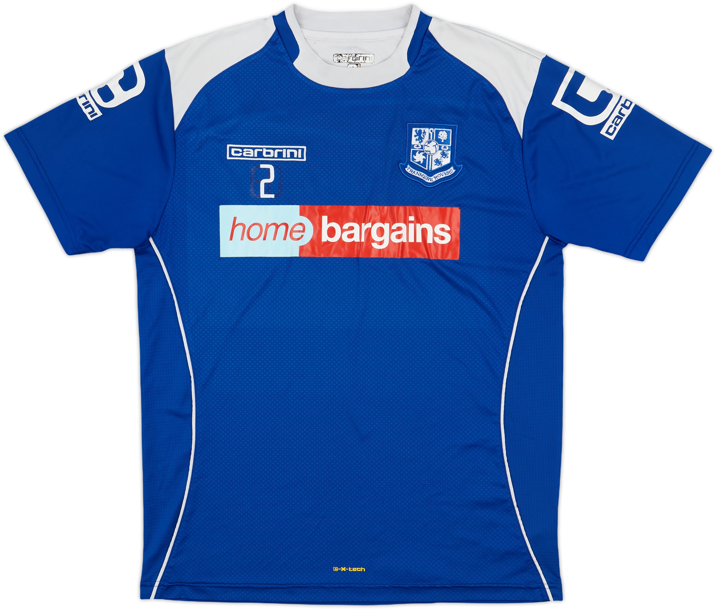 2014-15 Tranmere Rovers Player Issue Carbrini Training Shirt #2 - 6/10 ...