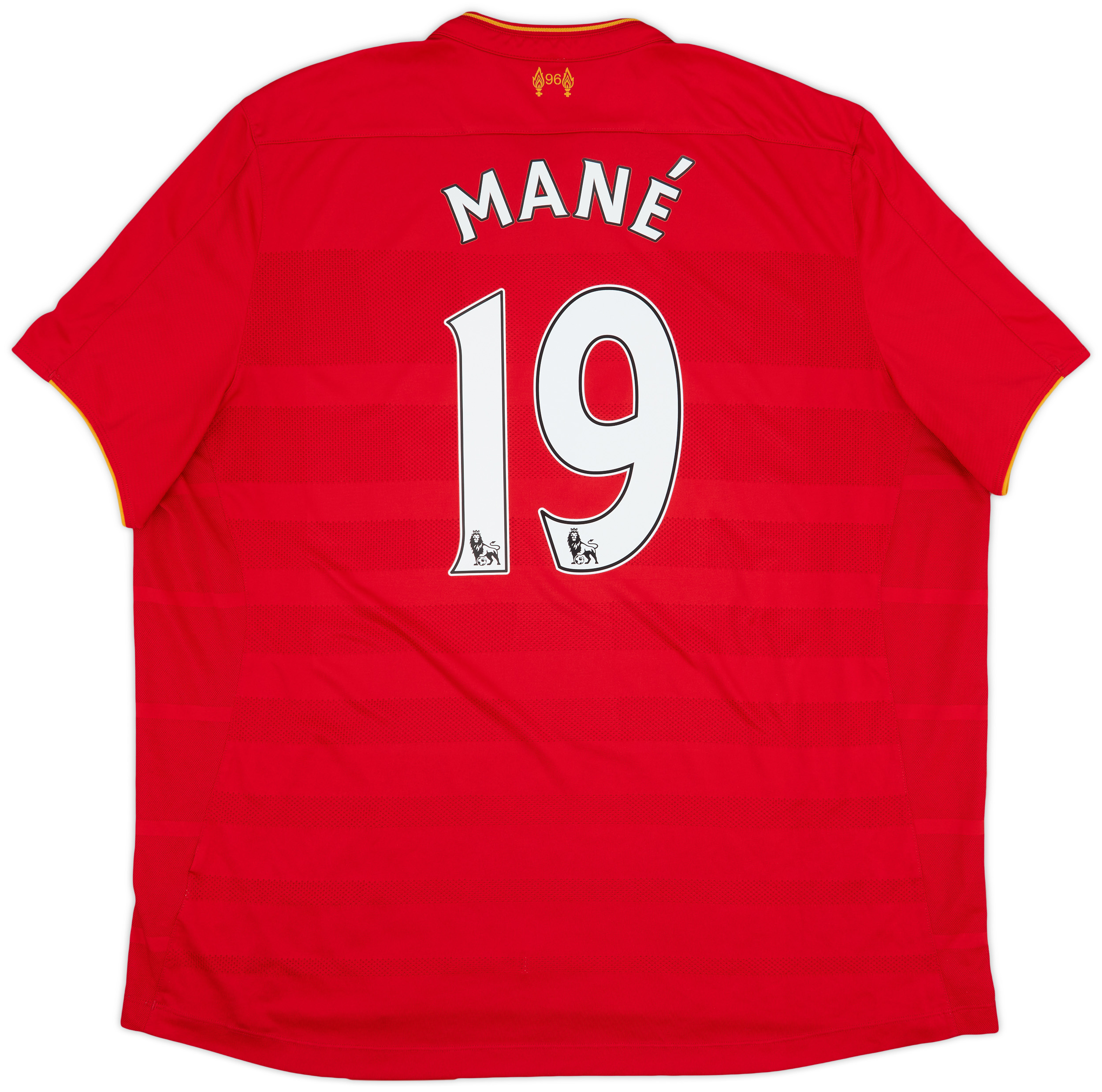 2016-17 Liverpool Home Shirt Mane #19 - 5/10 - (3XL)