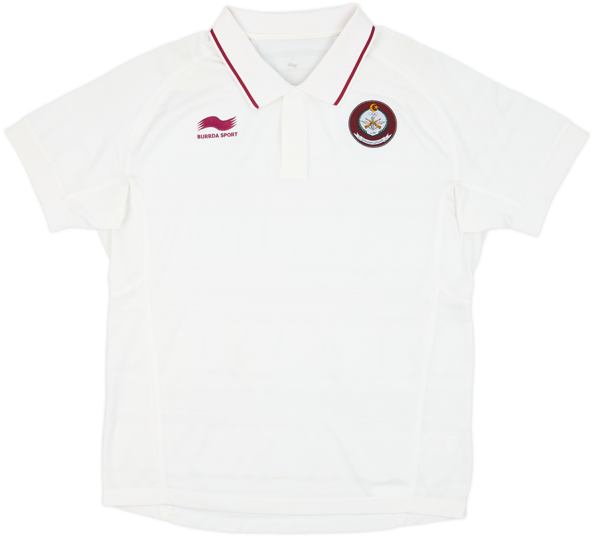 2009-10 Qatar Military Burrda Sport Polo Shirt - 8/10 - (L)