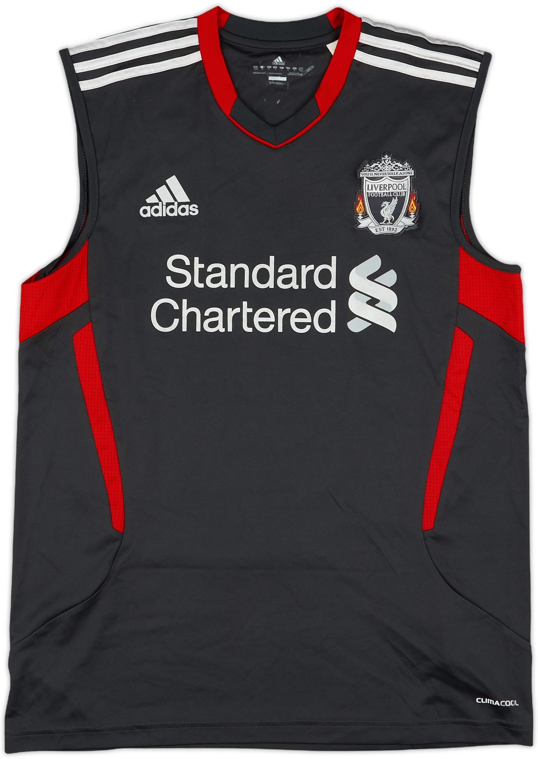 2011-12 Liverpool adidas Training Vest - 5/10 - (M)