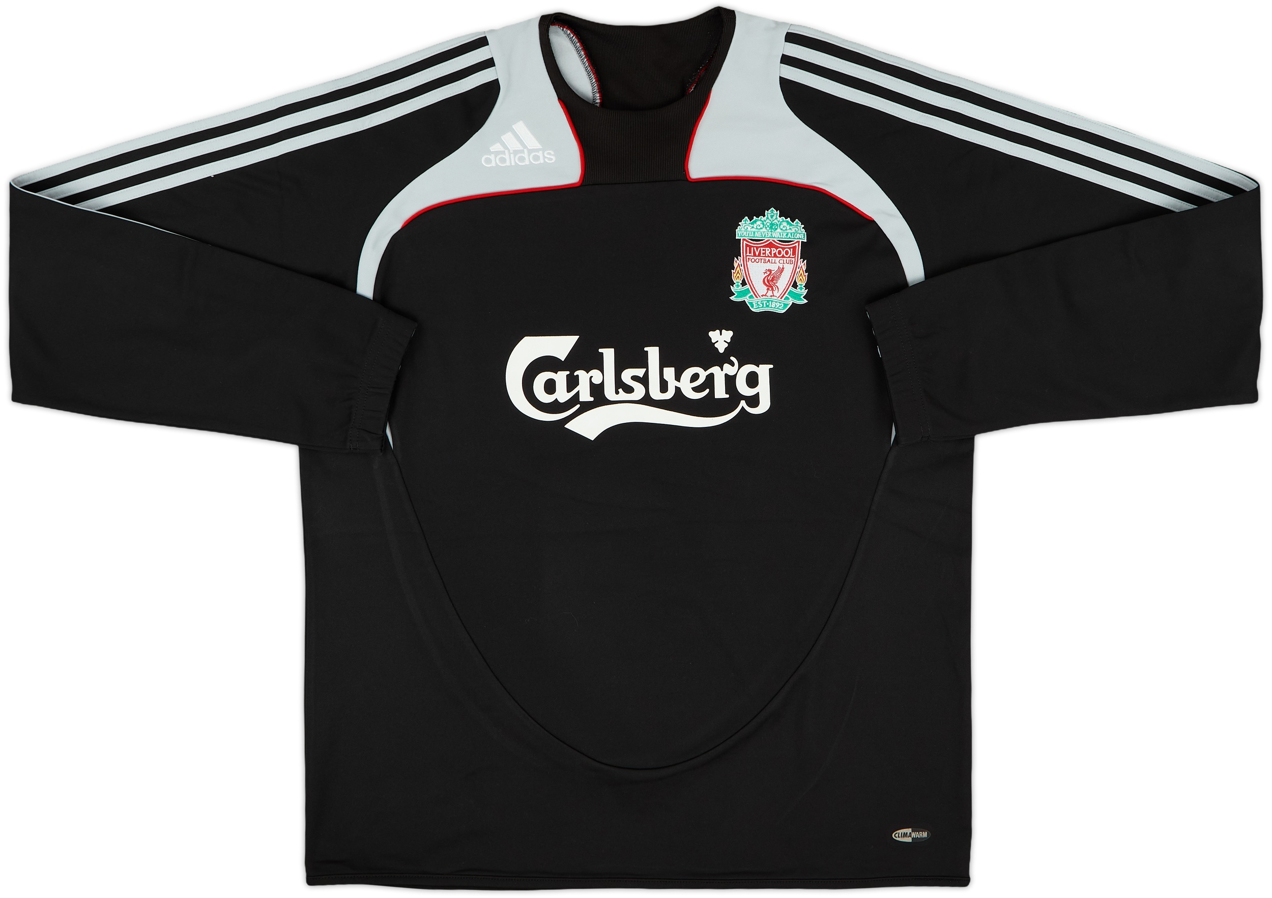 2008-09 Liverpool adidas Sweat Top - 8/10 - (M/L)