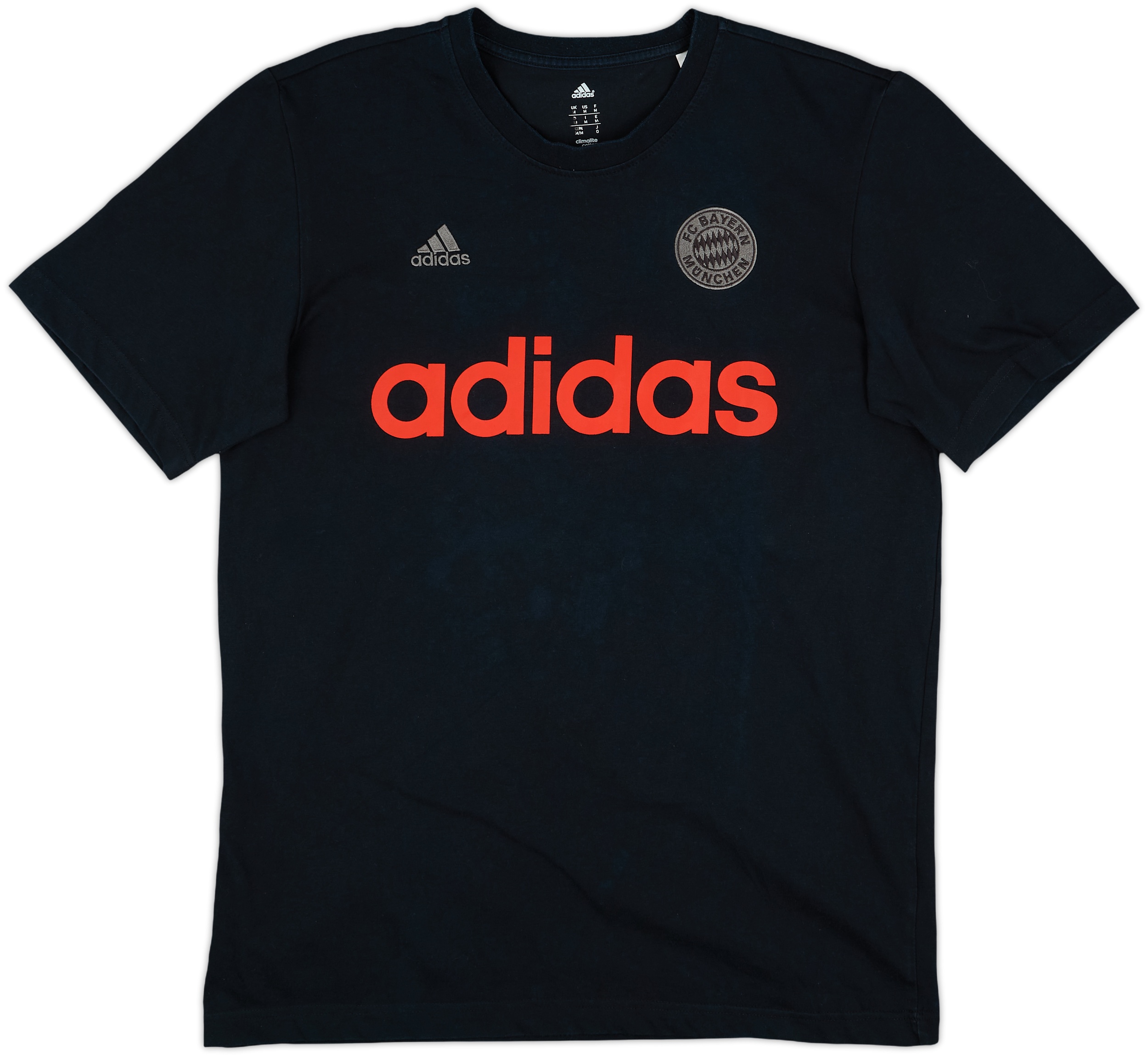2014-15 Bayern Munich adidas Cotton Tee - 9/10 - (M)