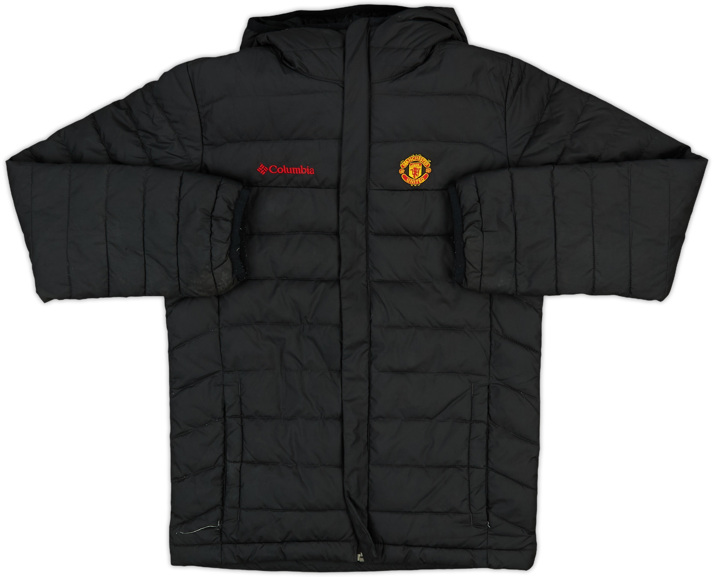 2016-17 Manchester United Columbia Padded Bench Coat - 6/10 - (M.Boys)