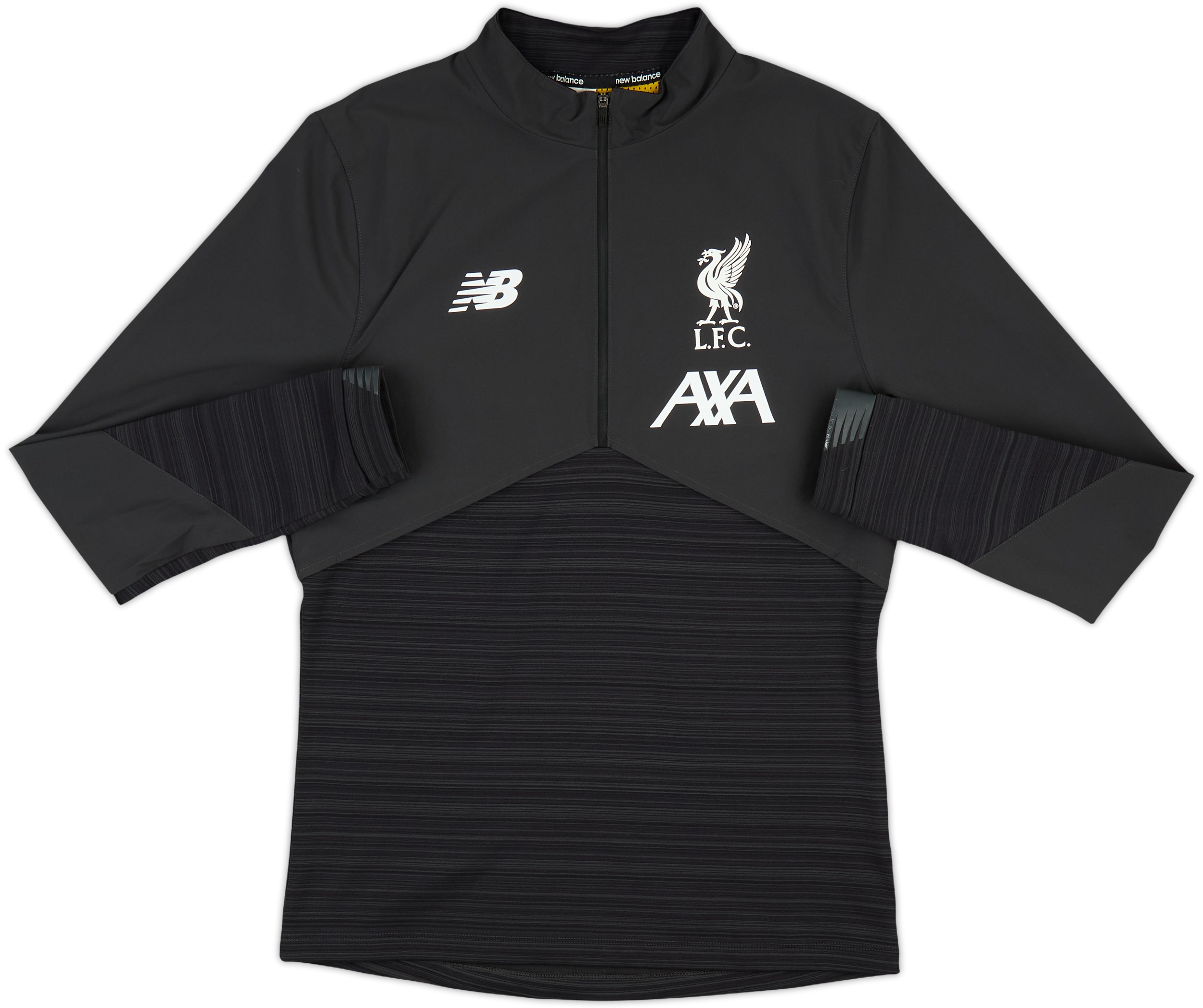2019-20 Liverpool New Balance 1/4 Zip Drill Top - 8/10 - (S)
