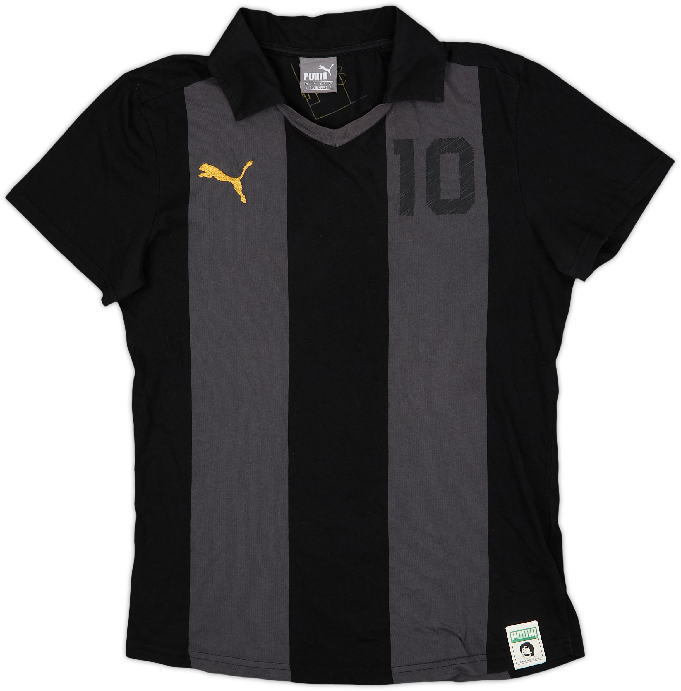 2016 Puma 'Maradona' Polo Shirt #10 - 9/10 - (S)