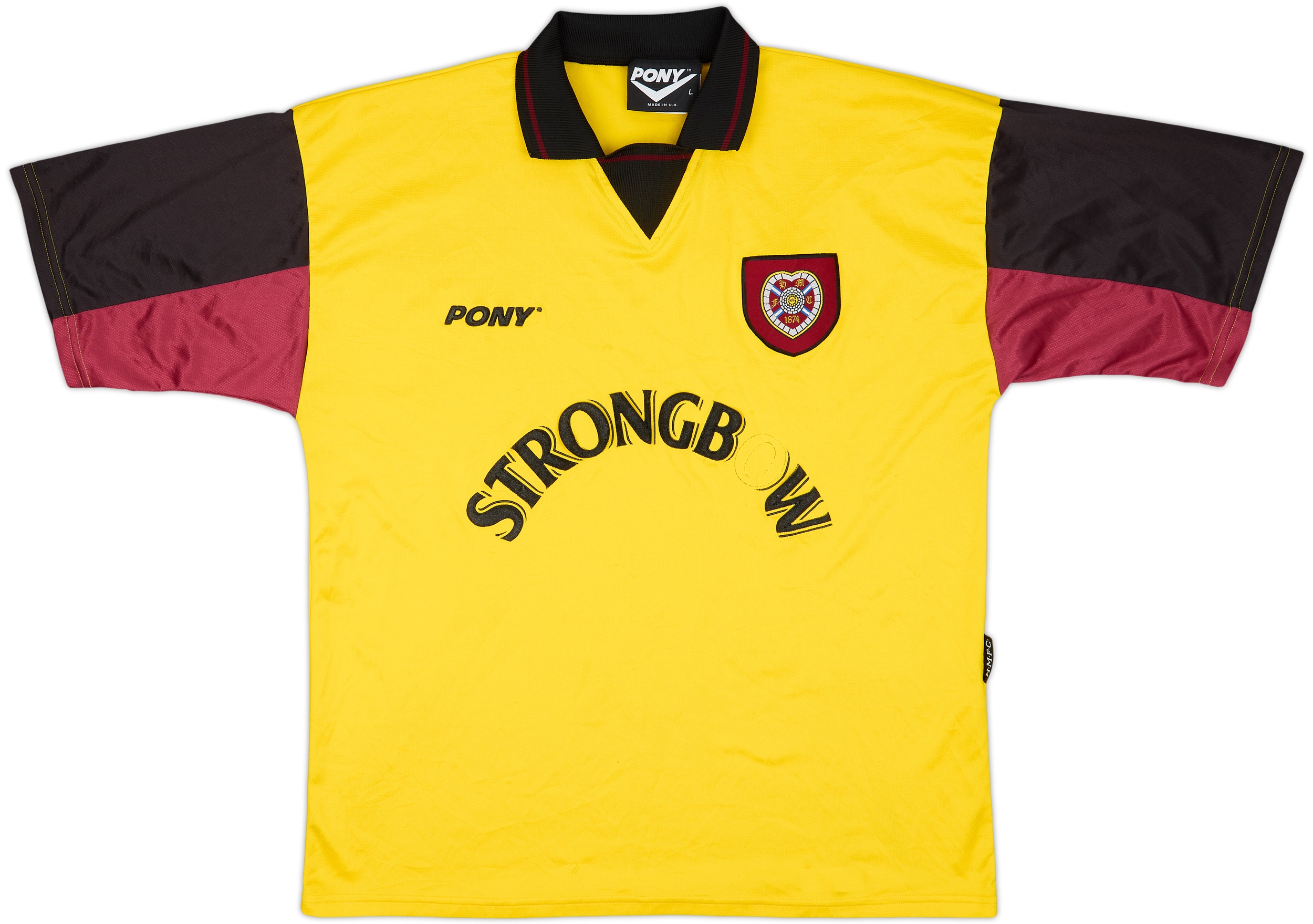 1996-97 Hearts Away Shirt - 4/10 - (L)