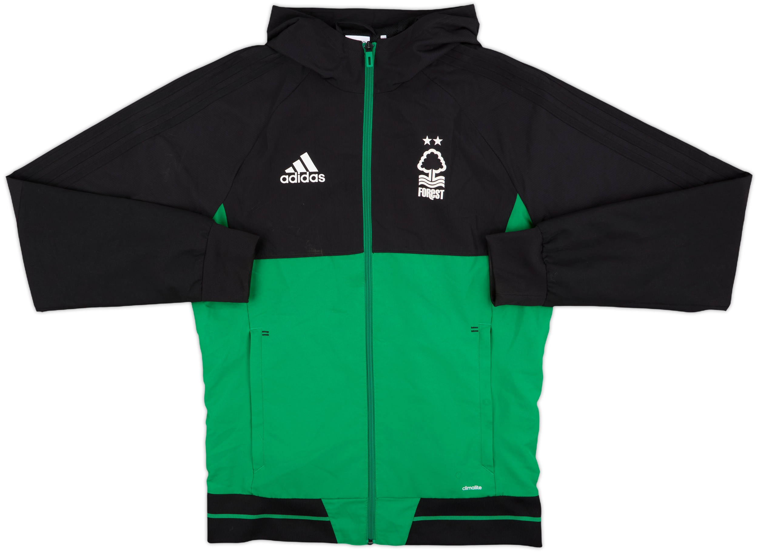 2017-18 Nottingham Forest adidas Track Jacket - 8/10 - (S)