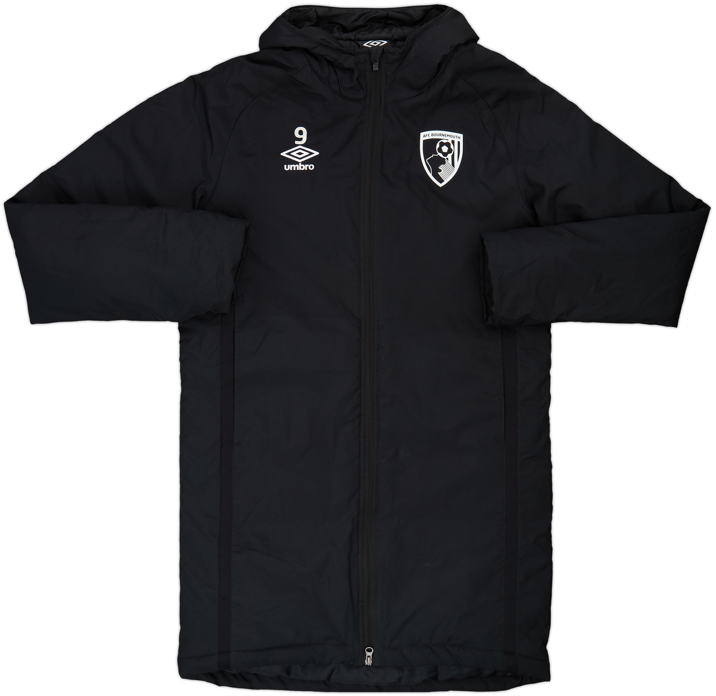 2022-23 Bournemouth Player Issue Padded Bench Coat #9 - 9/10 - (M)