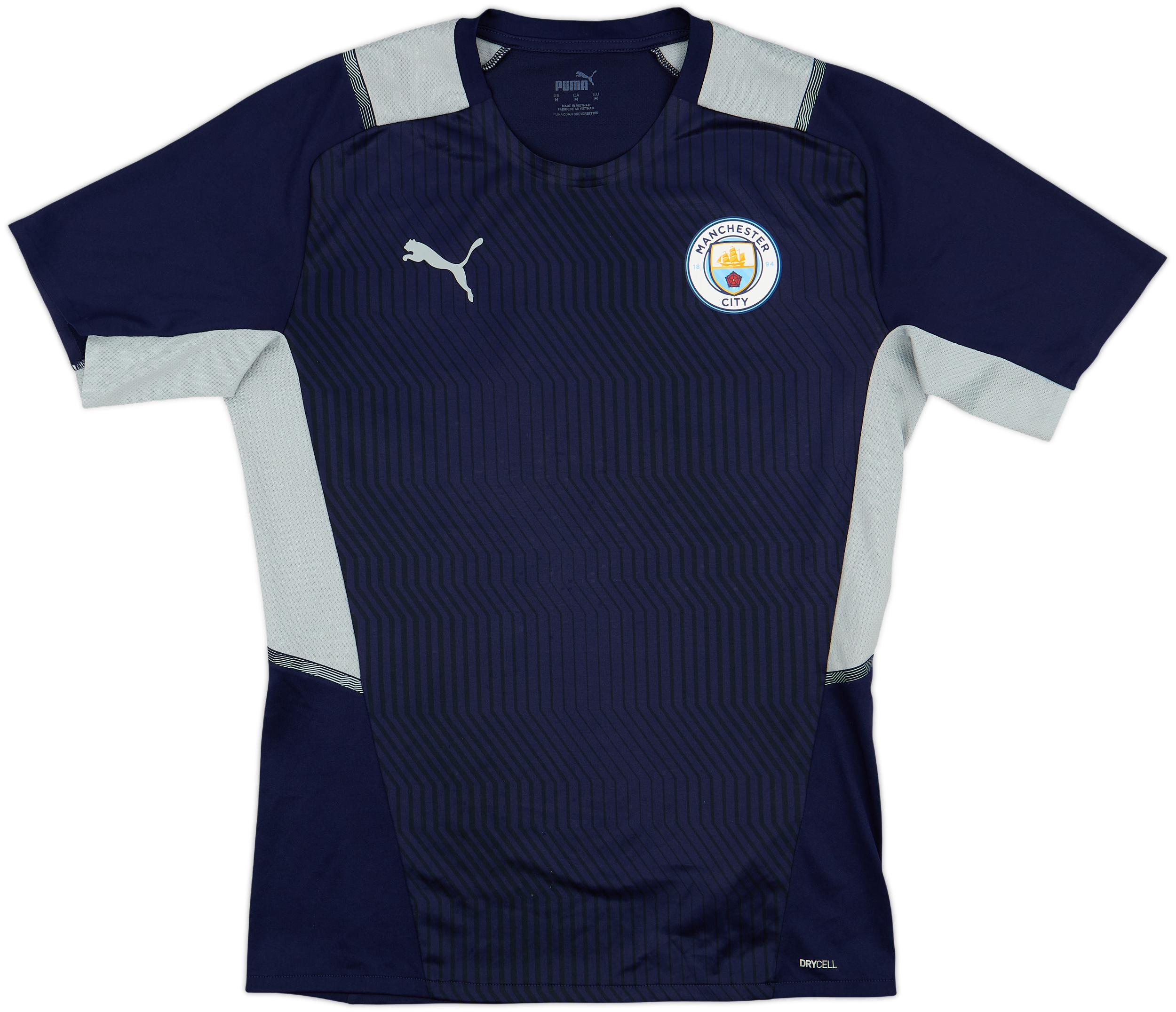 2021-22 Manchester City Puma Training Shirt - 9/10 - (M)