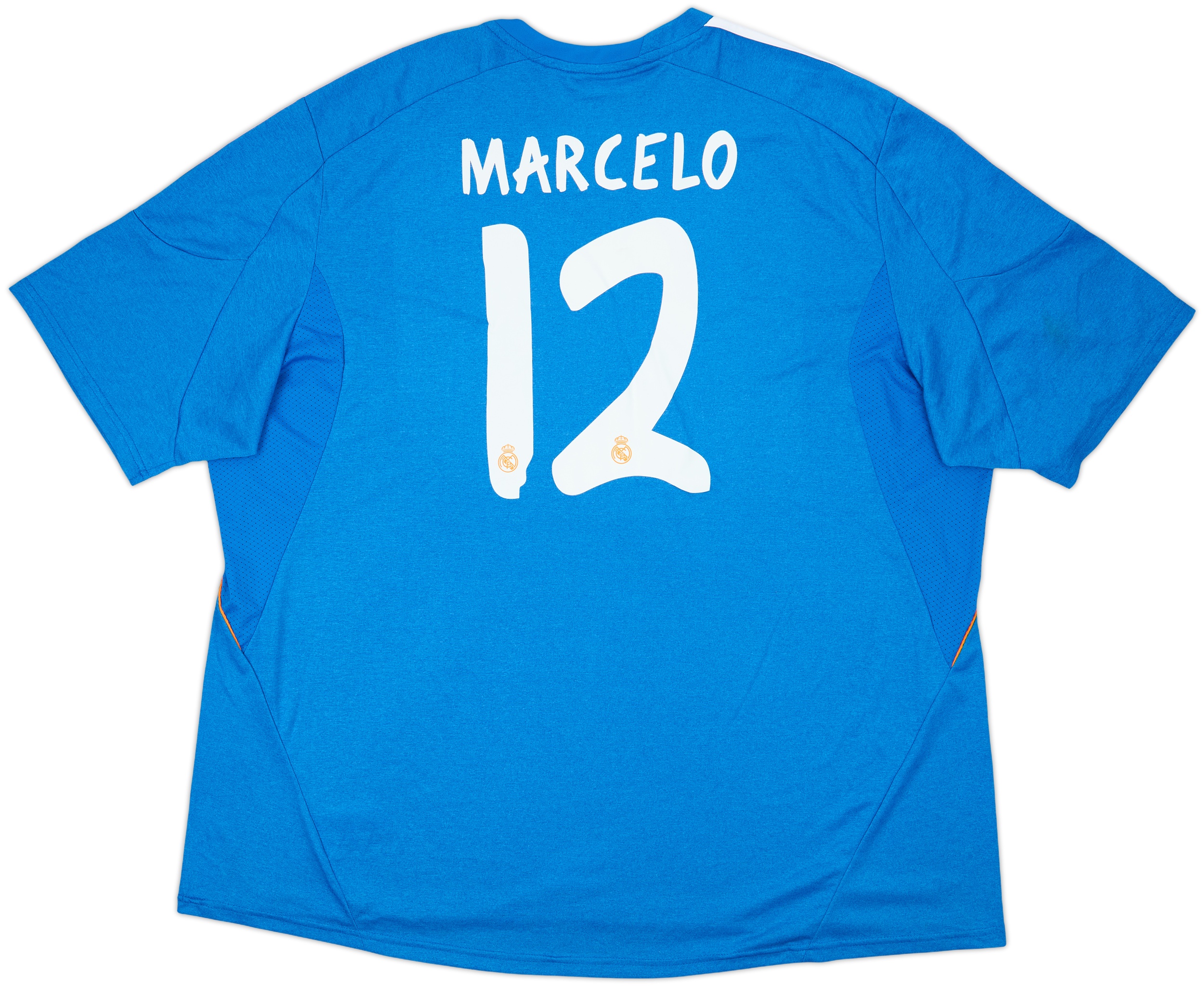2013-14 Real Madrid Away Shirt Marcelo #12 (3XL)