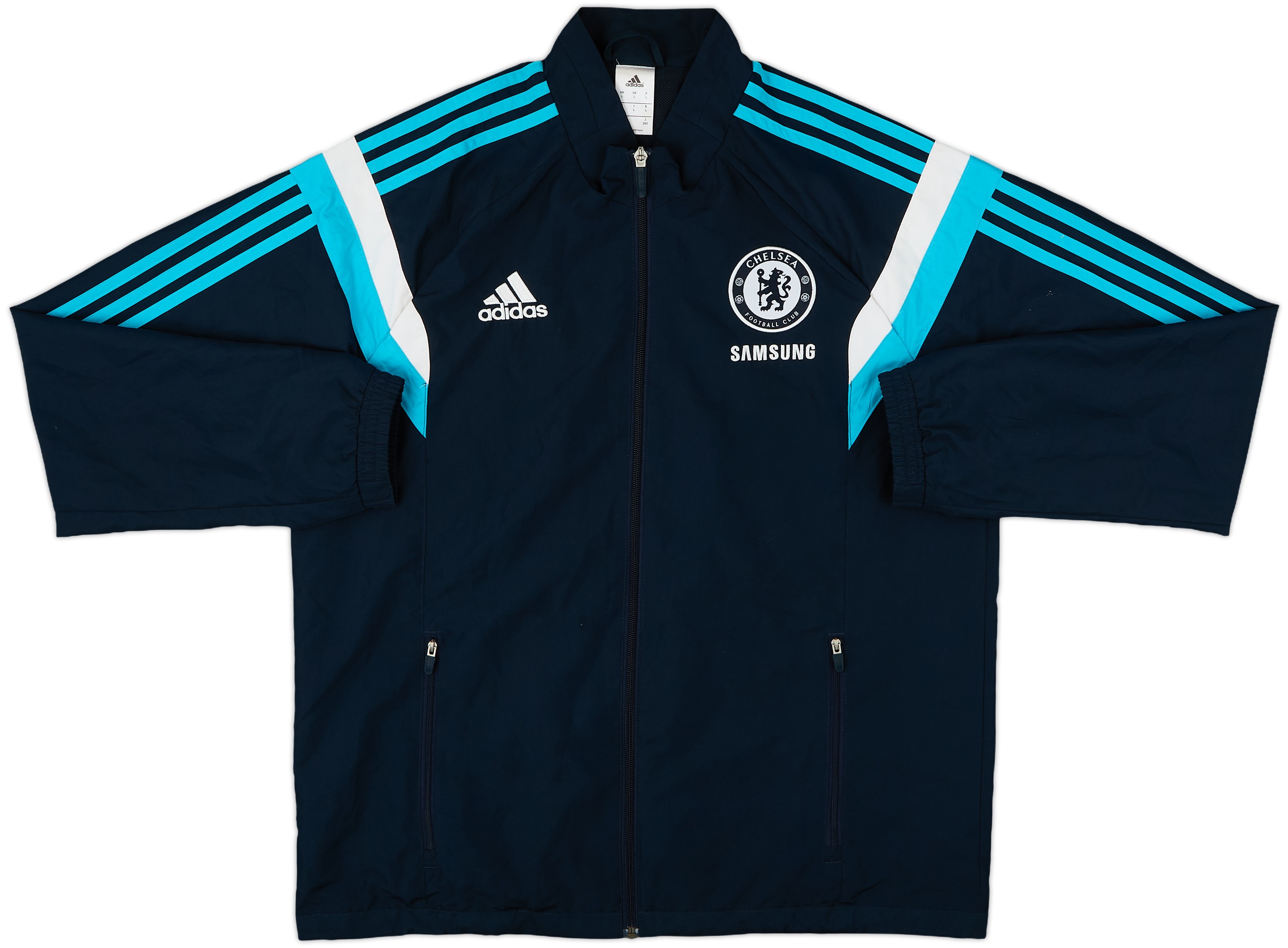 2014-15 Chelsea adidas Track Jacket - 8/10 - (L)