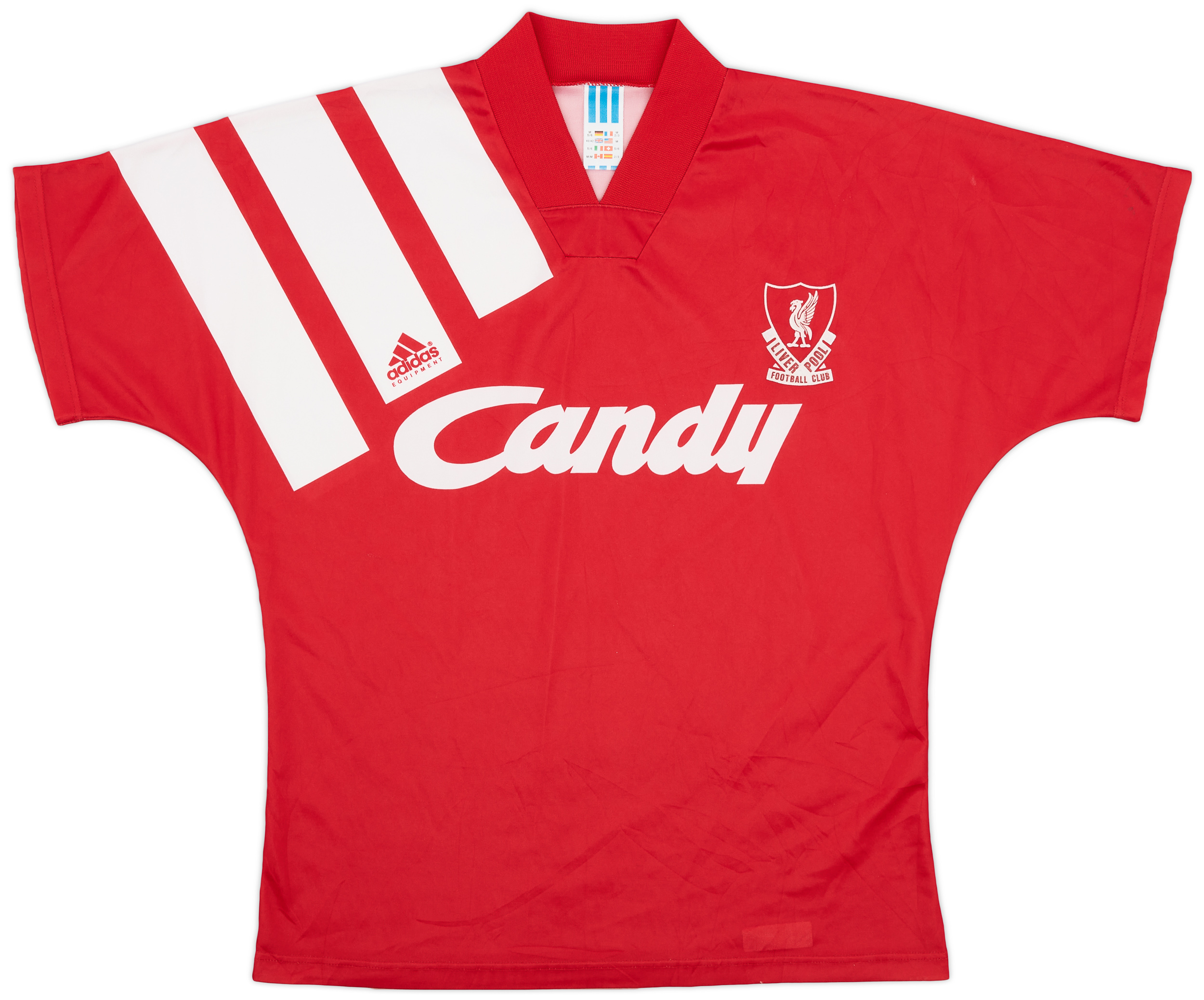 1991-92 Liverpool Home Shirt - 9/10 - (M/L)