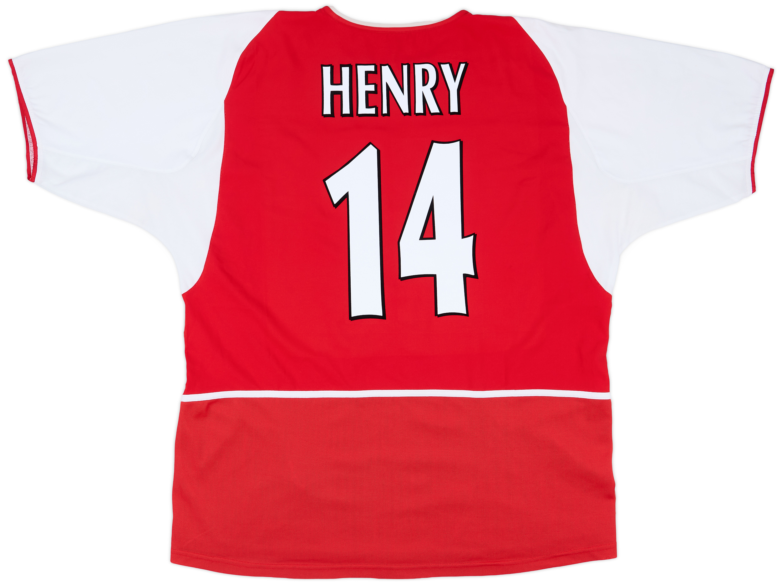 2002-04 Arsenal Home Shirt Henry #14 - 8/10 - (XXL)