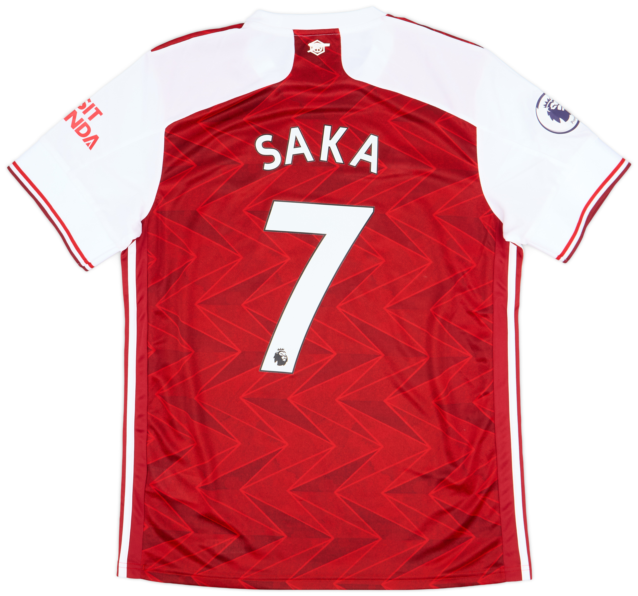 2020-21 Arsenal Home Shirt Saka #7 (L)
