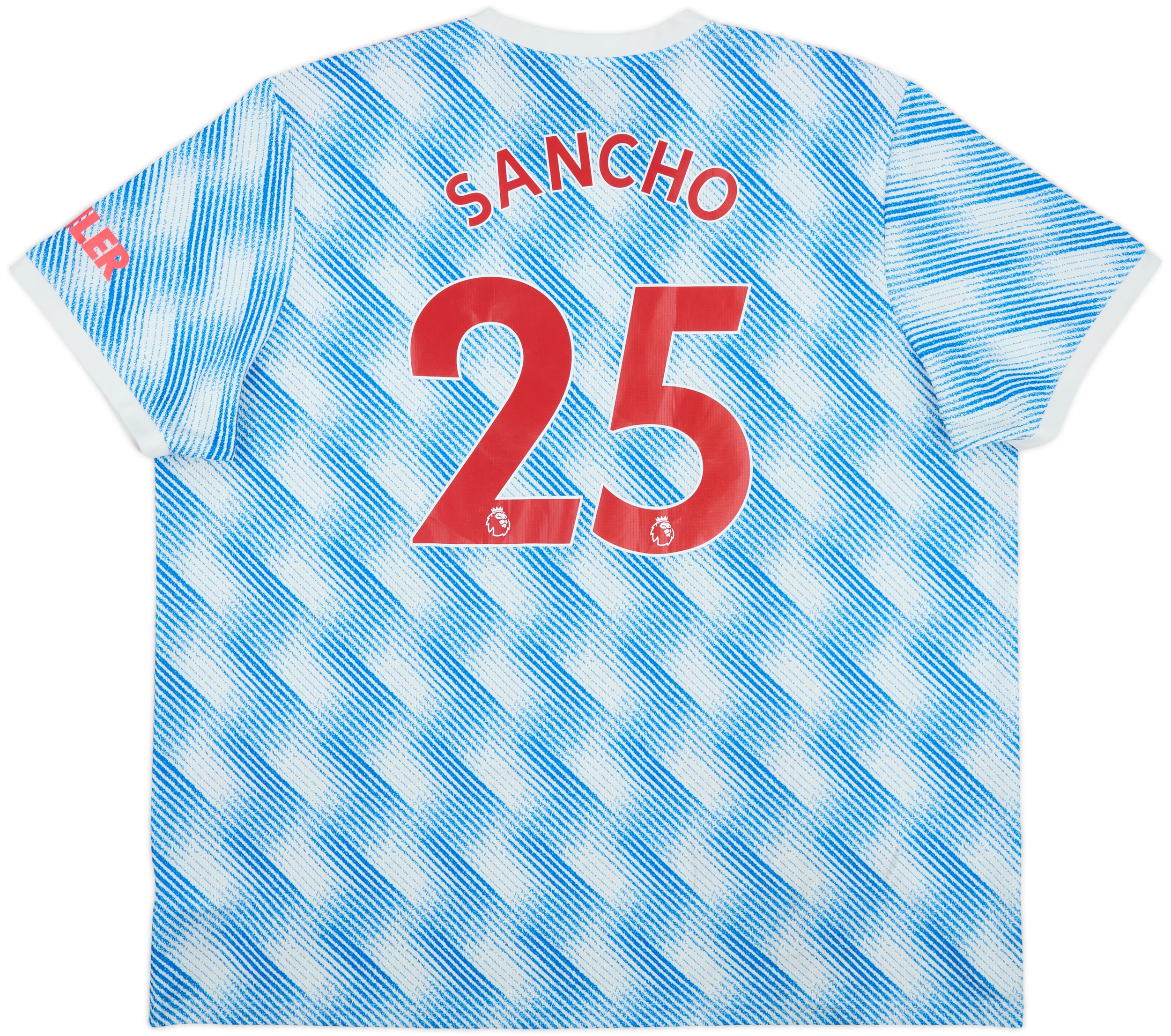 2021-22 Manchester United Away Shirt Sancho #25 - 9/10 - (3XL)