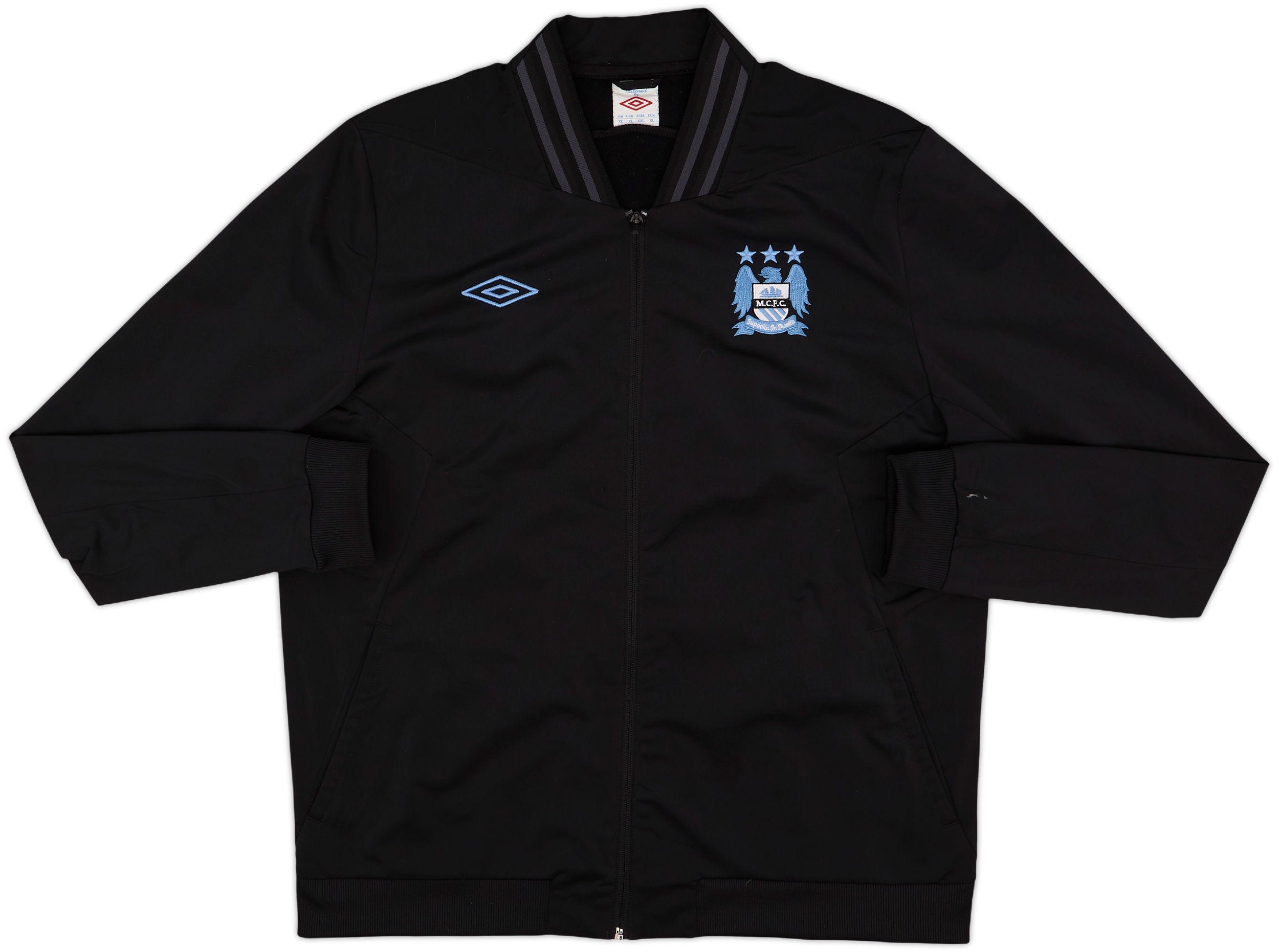 2012-13 Manchester City Umbro Bomber Jacket - 9/10 - (XL)
