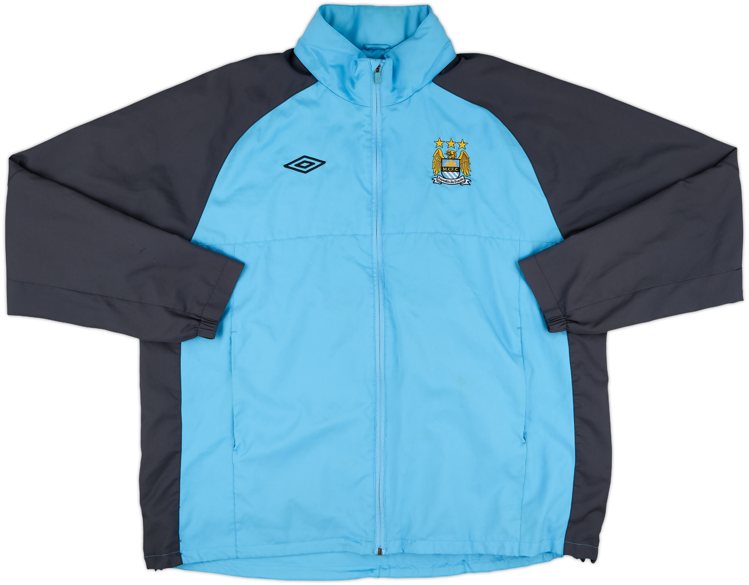 2010-11 Manchester City Umbro Track Jacket - 5/10 - (3XL)