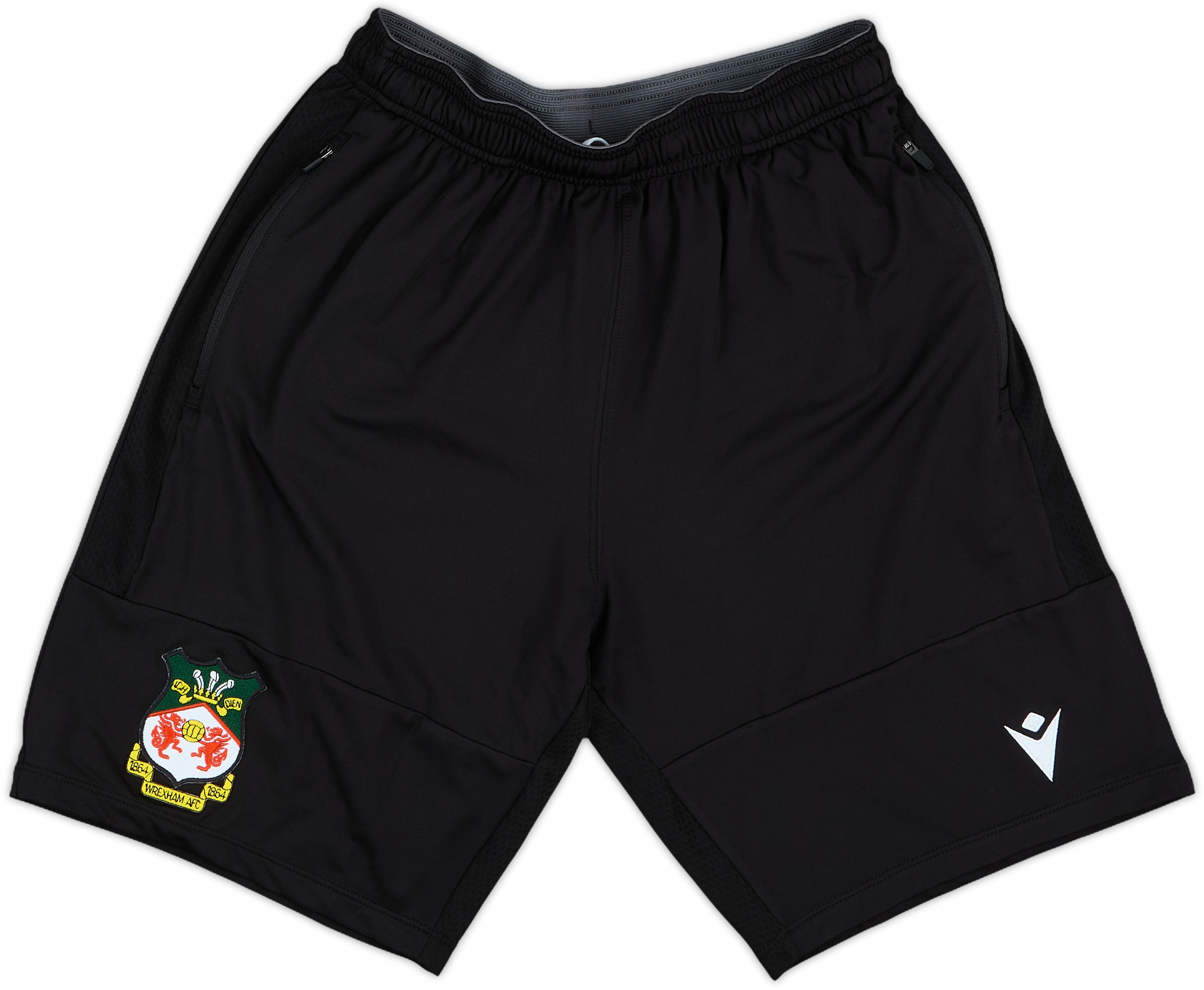 2018-19 Wrexham Macron Training Shorts - 9/10 - (S)
