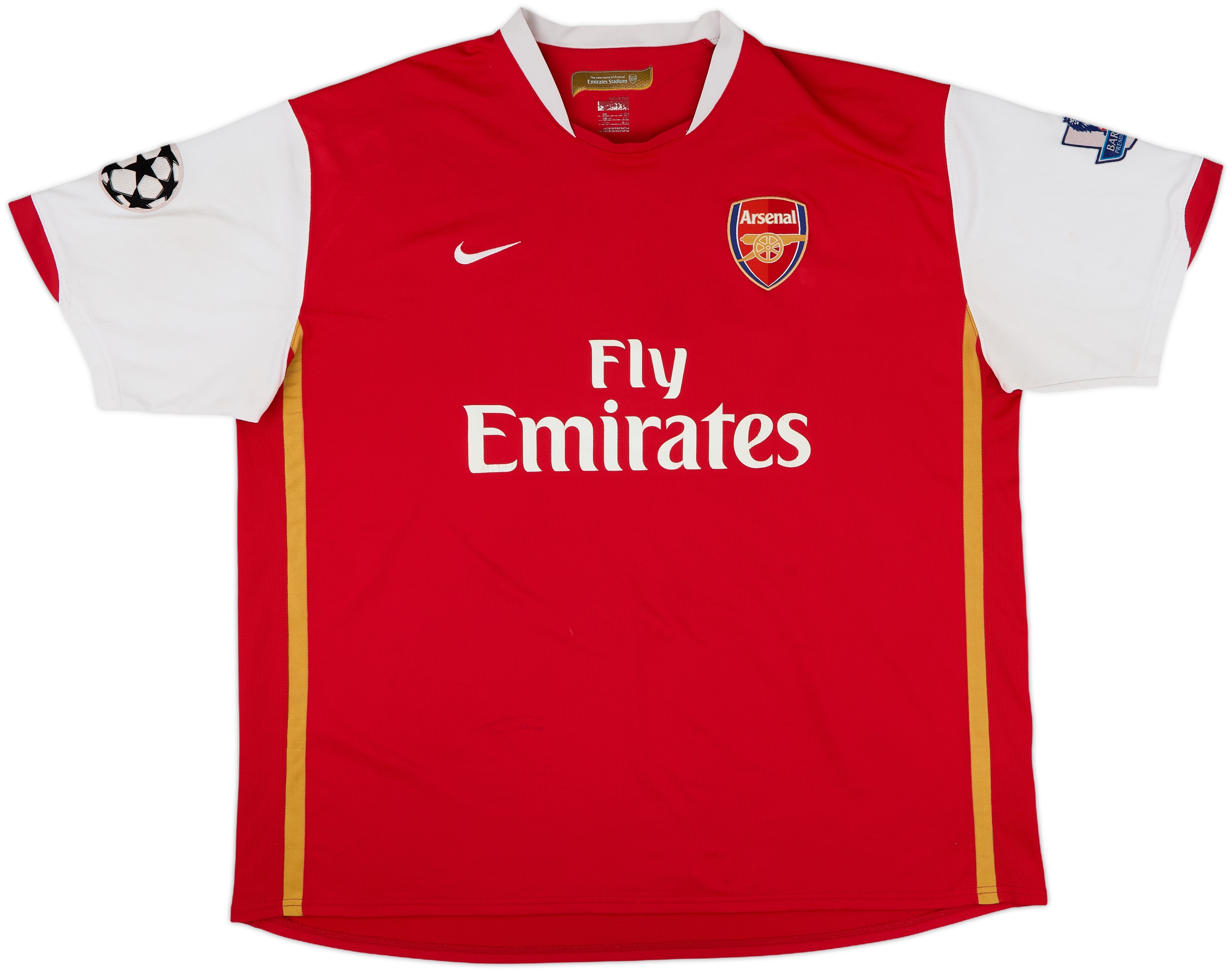 2006-08 Arsenal Home Shirt - 7/10 - (3XL)