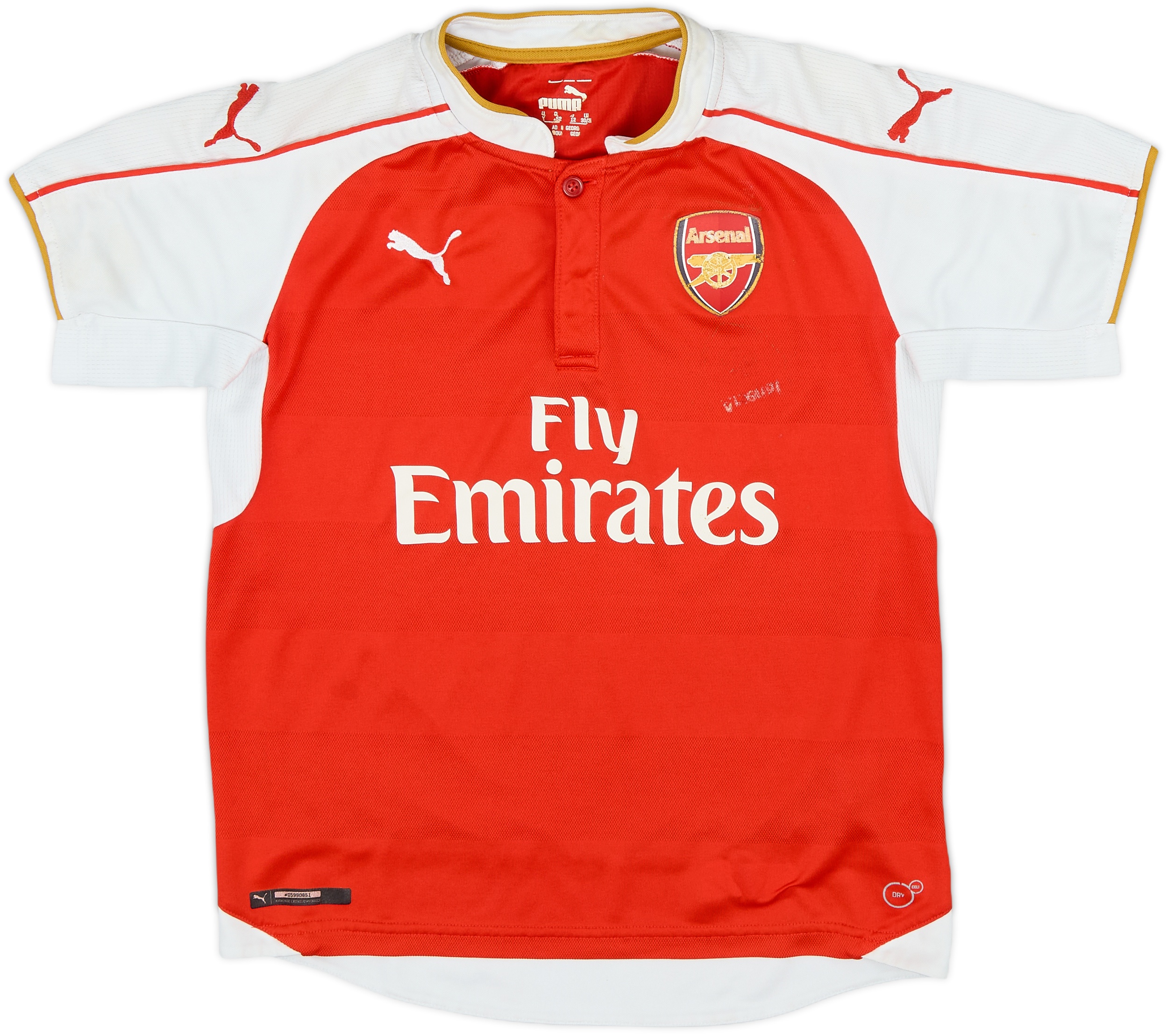 2015-16 Arsenal Home Shirt - 5/10 - (M.Boys)