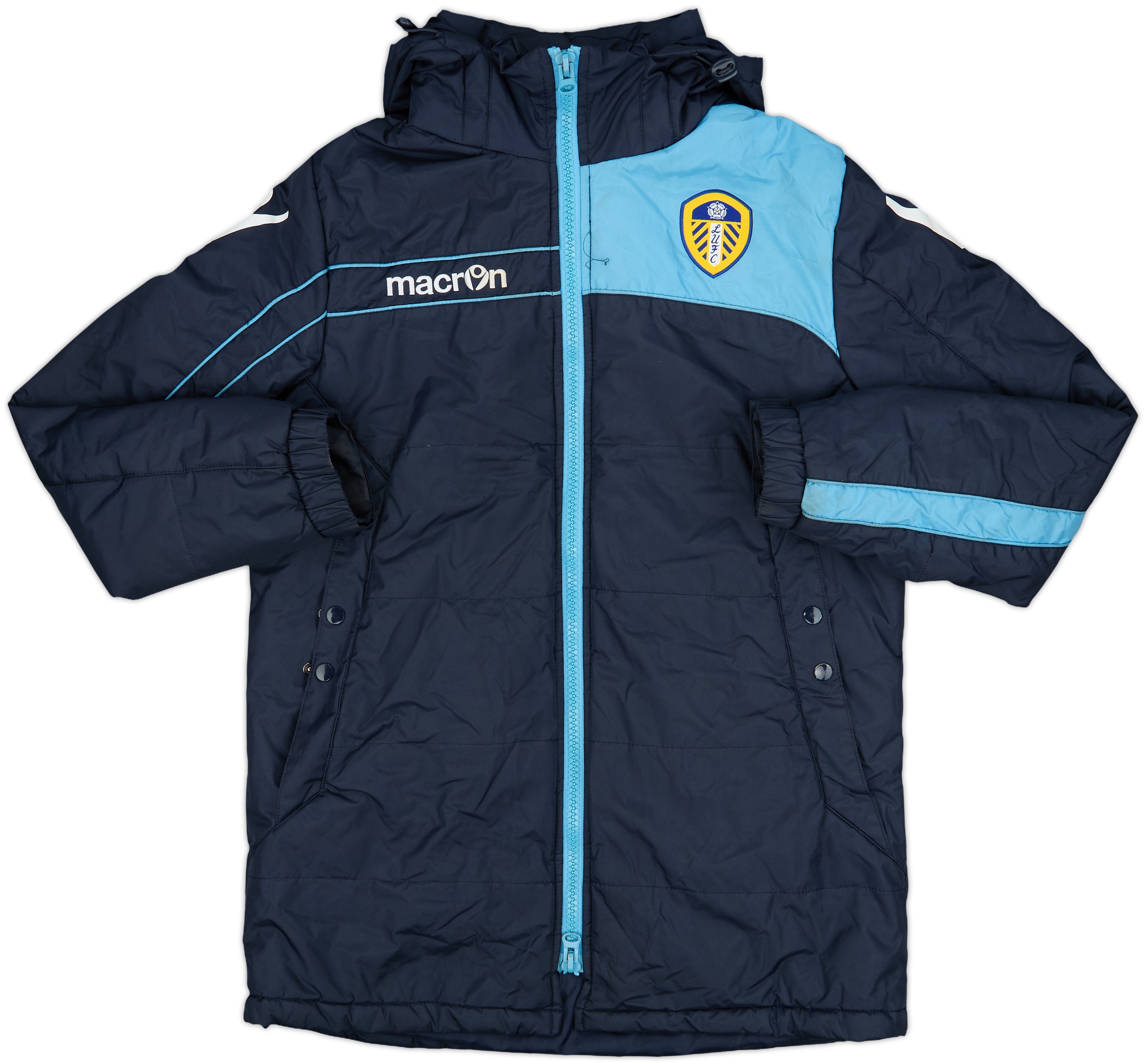 2011-12 Leeds United Macron Padded Bench Coat - 8/10 - (S)