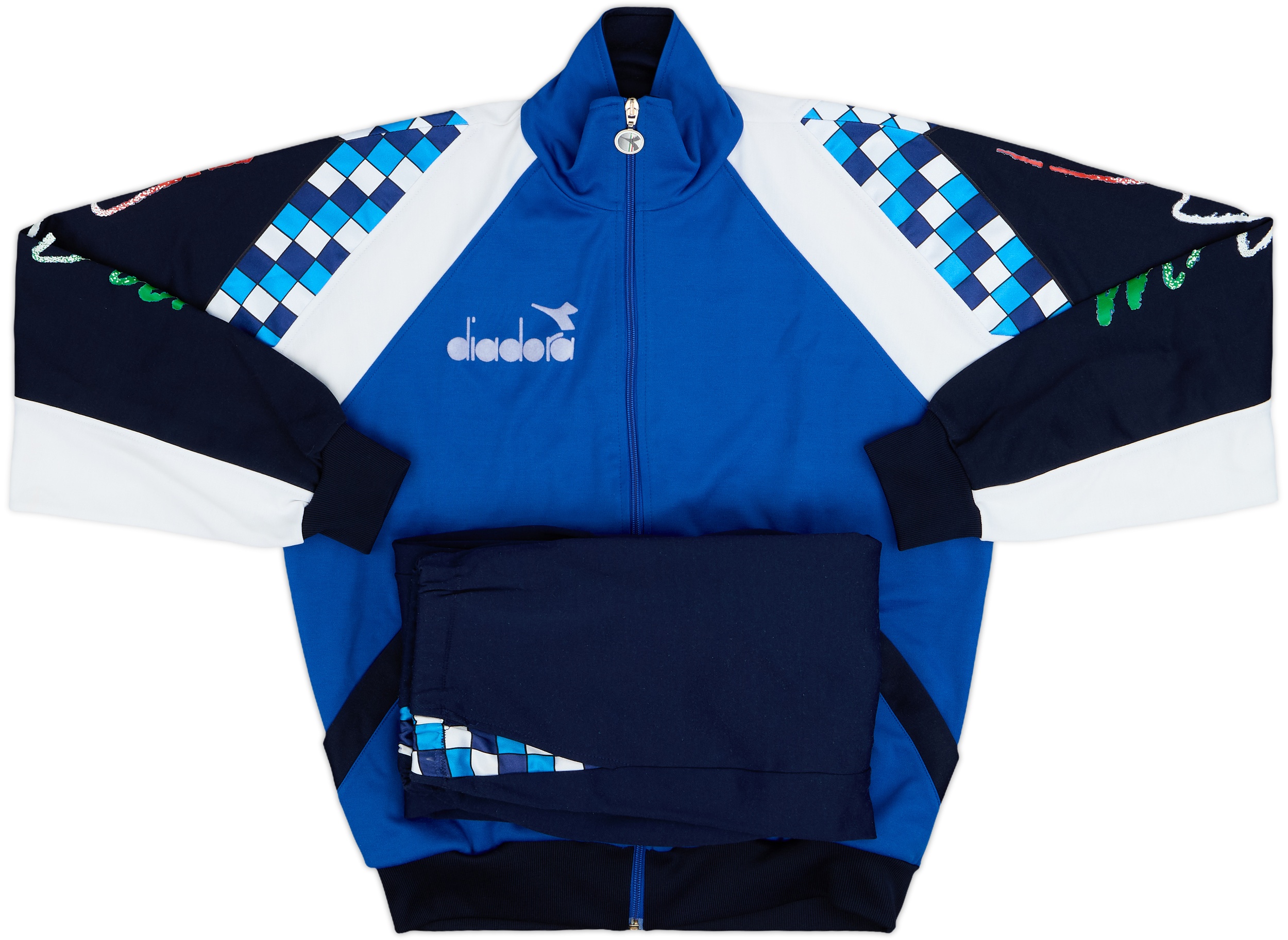 1990 Italy Diadora Tracksuit - 8/10 - (L)