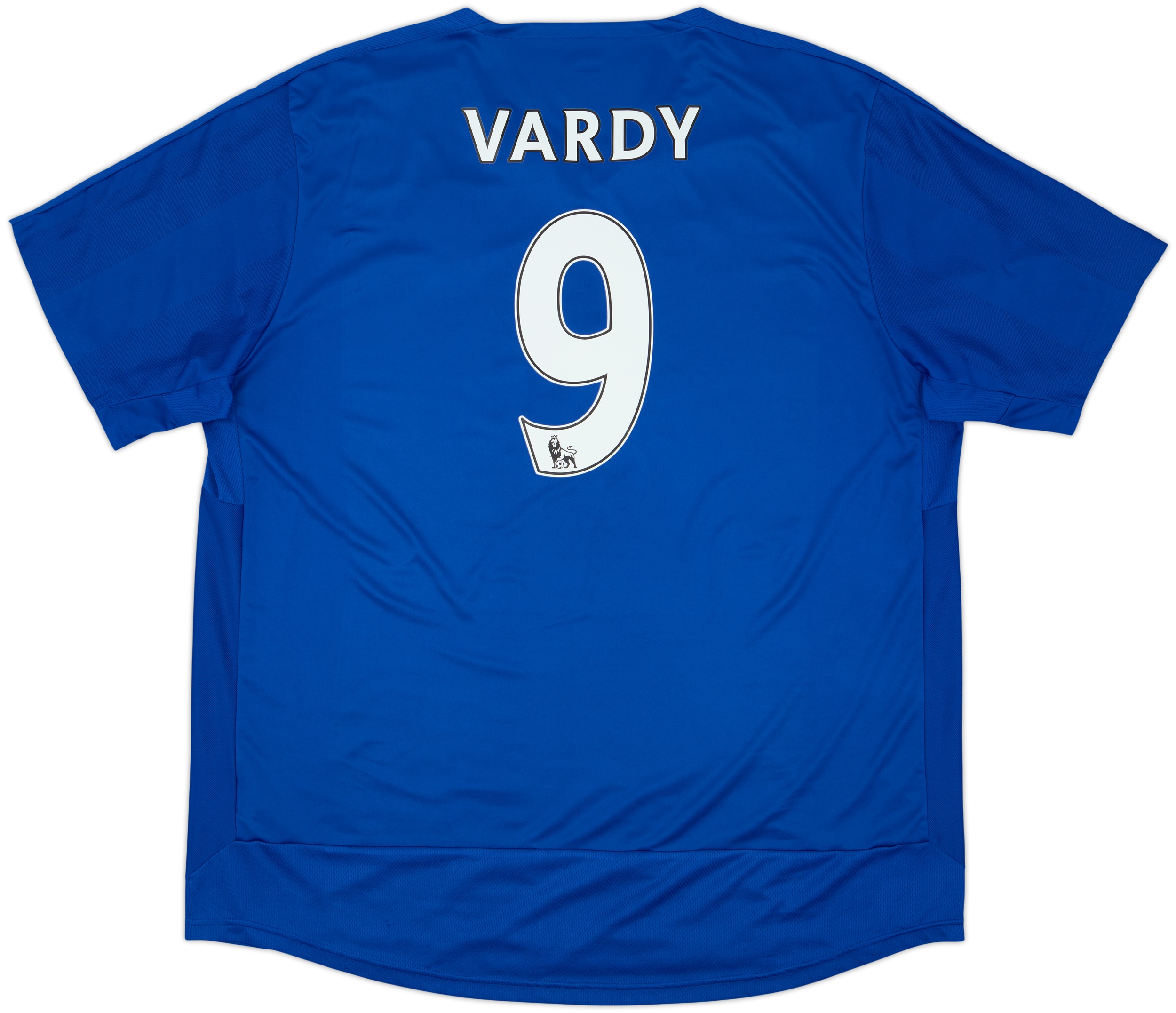 2015-16 Leicester Home Shirt Vardy #9 - 8/10 - (3XL)