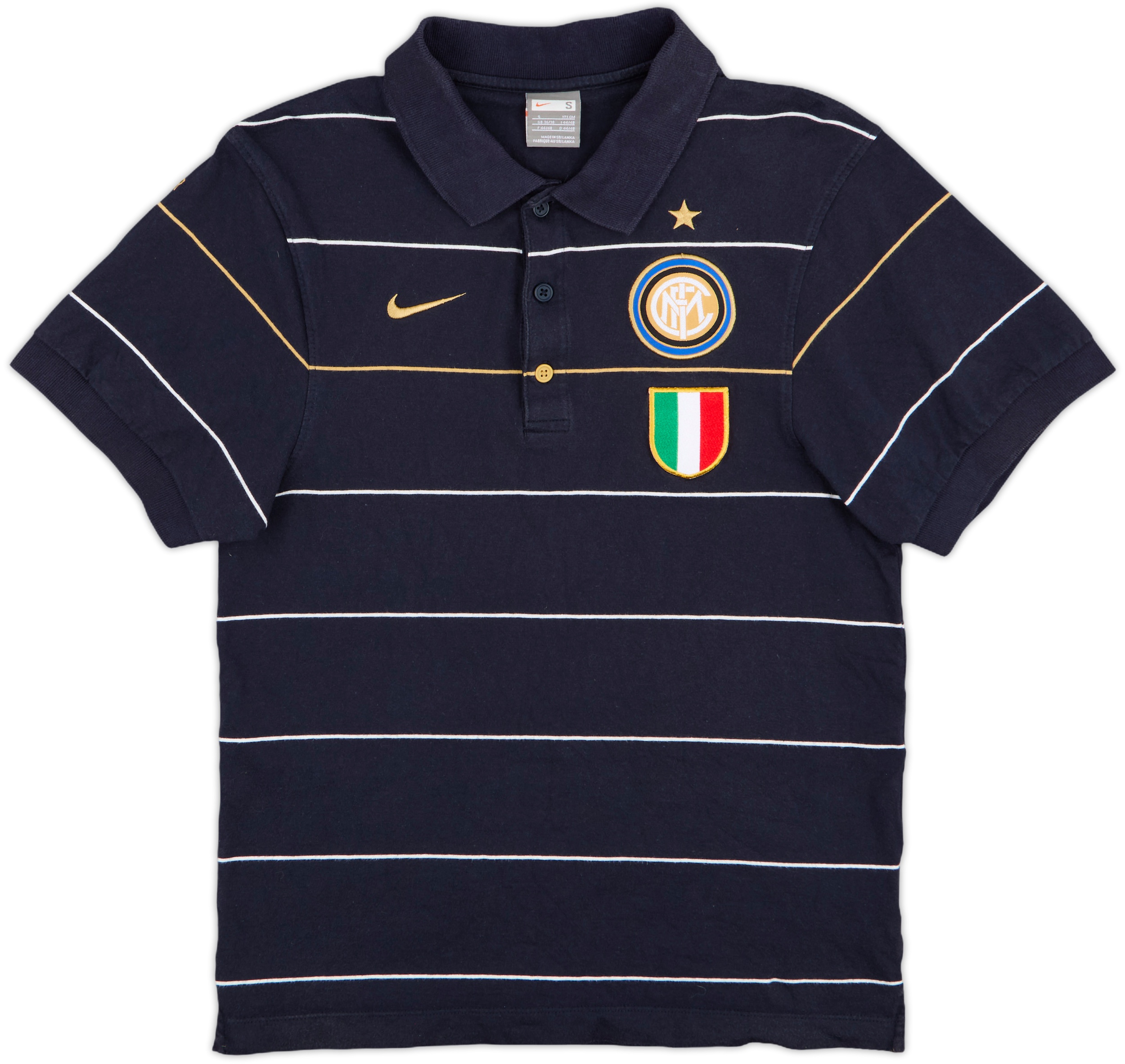 2009-10 Inter Milan Nike Polo Shirt - 9/10 - (S)