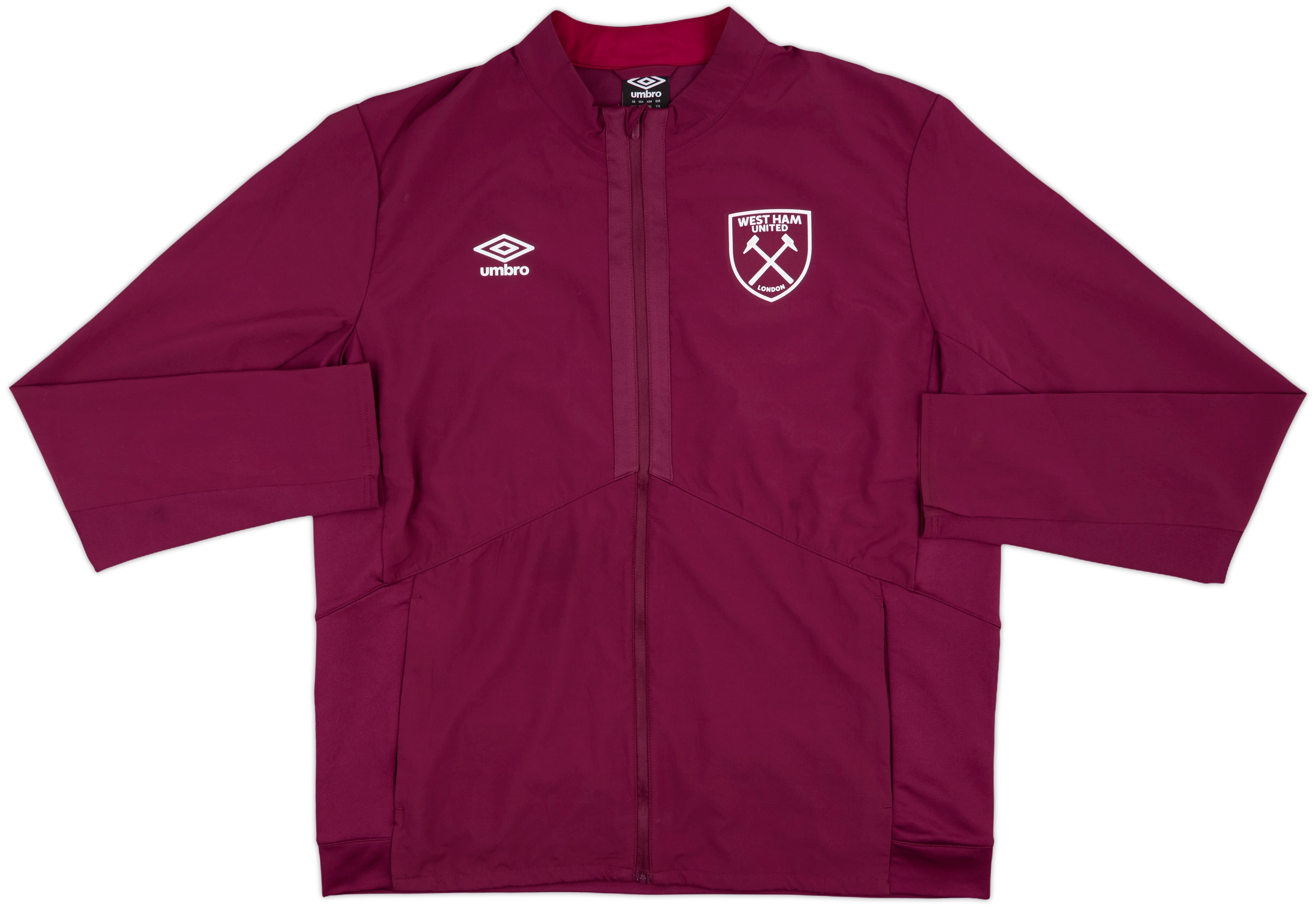 2022-23 West Ham Umbro Track Jacket - 8/10 - (XXL)