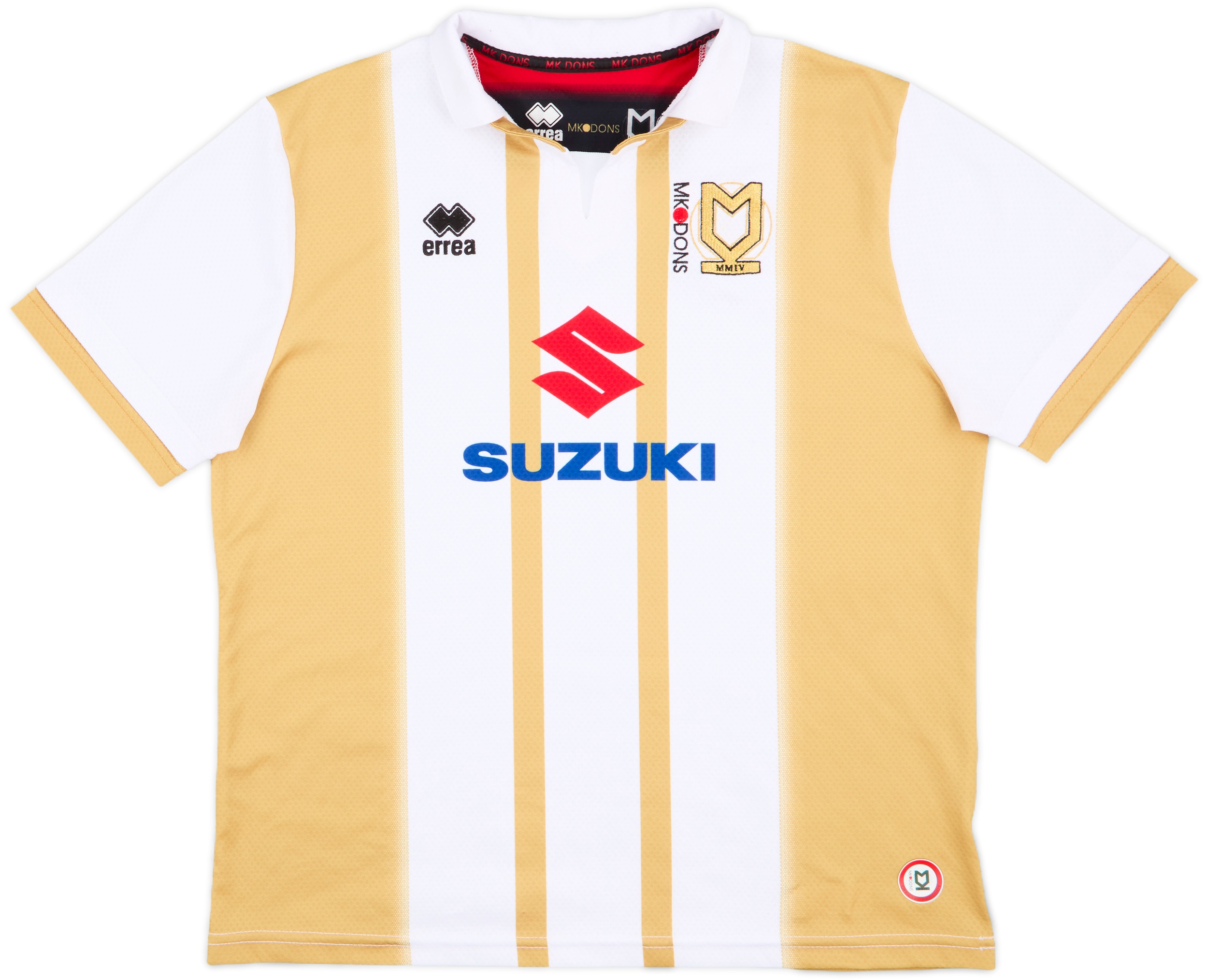 2018-19 MK Dons Home Shirt - 9/10 - (XS)