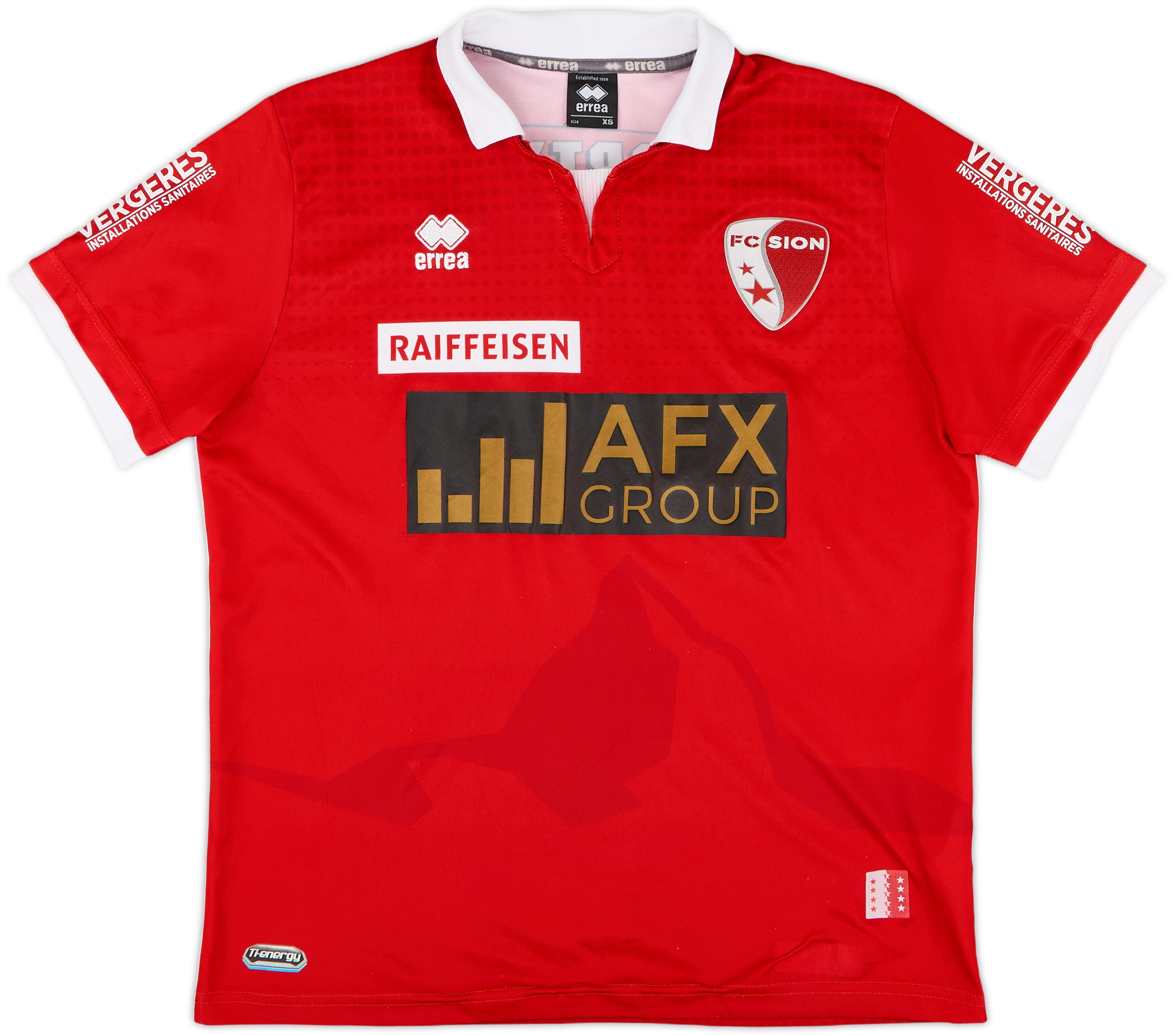 2016-17 FC Sion Home Shirt - 8/10 - (XS)