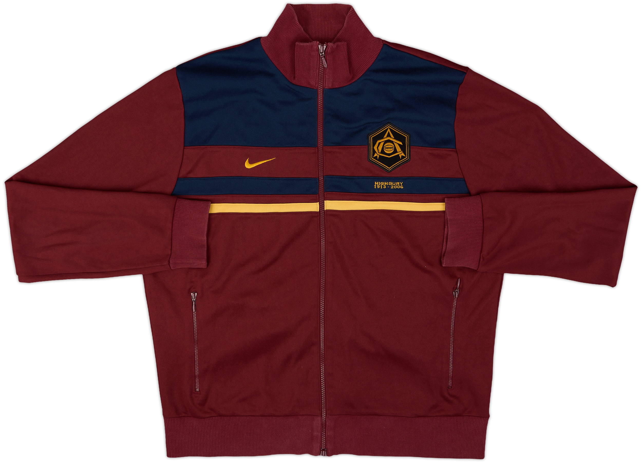 2005-06 Arsenal Nike Track Jacket - 8/10 - (XL)