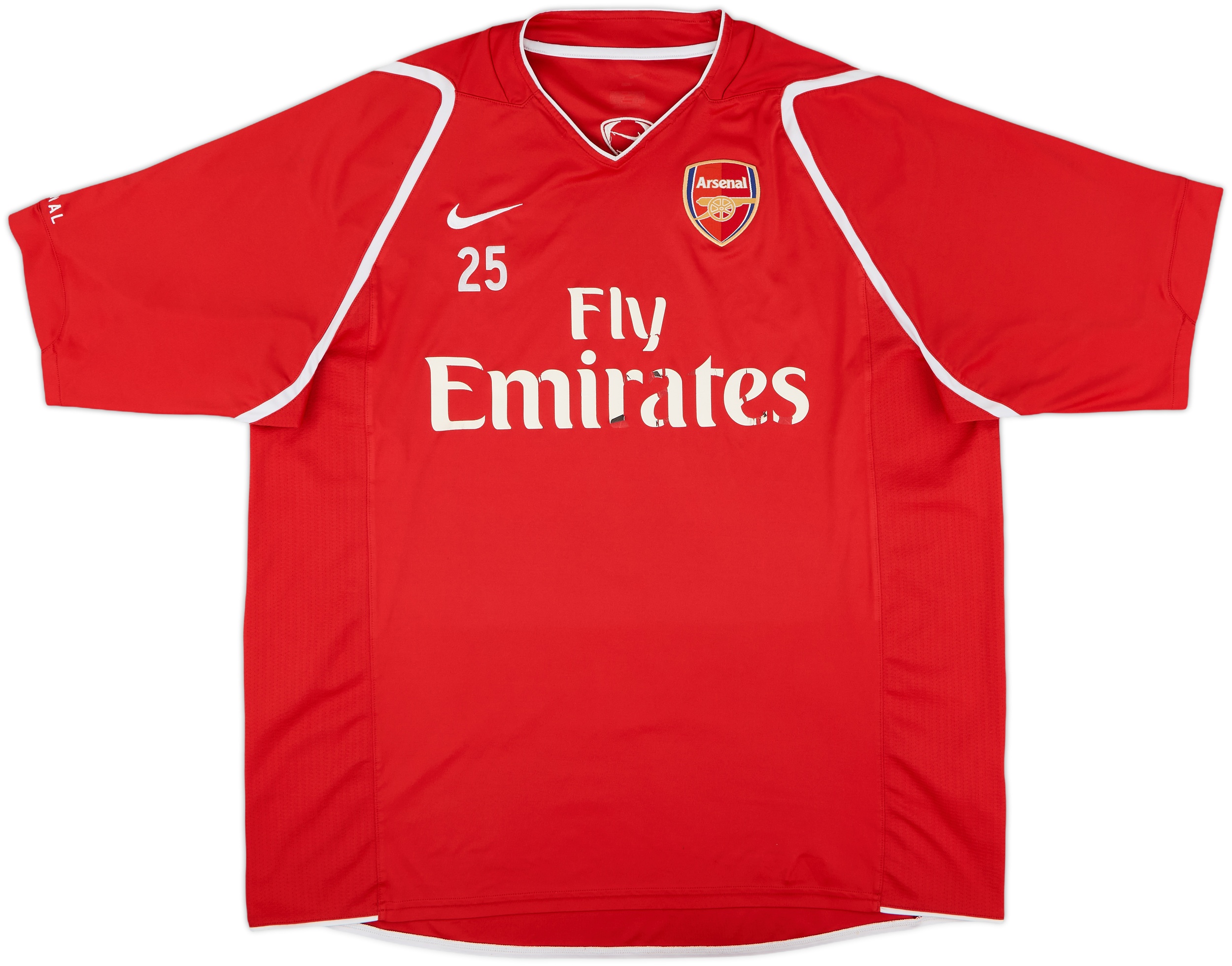 2006-07 Arsenal Player Issue Nike Training Shirt #25 (Adebayor) - 5/10 ...