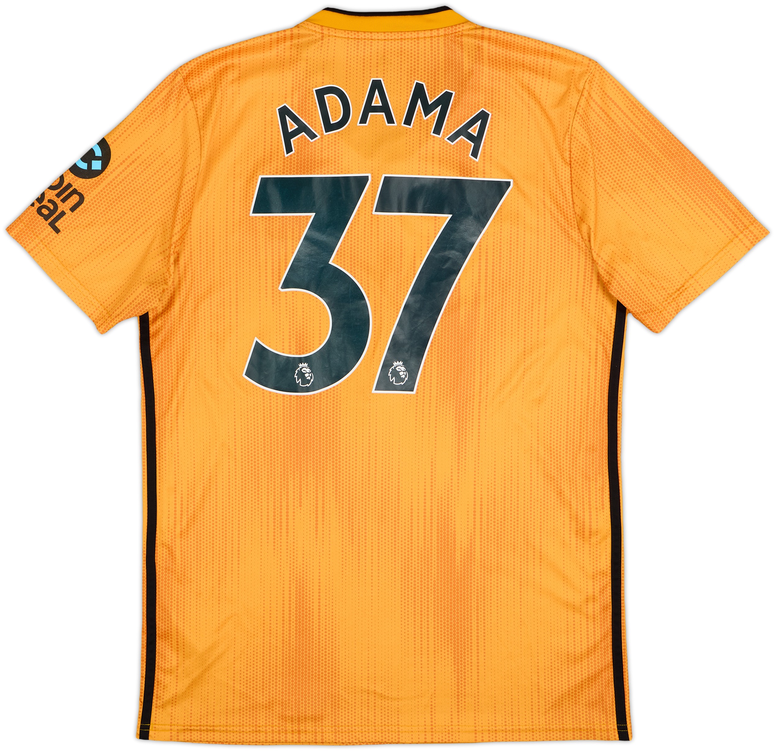 2019-20 Wolves Home Shirt Adama #37 - 7/10 - (M)