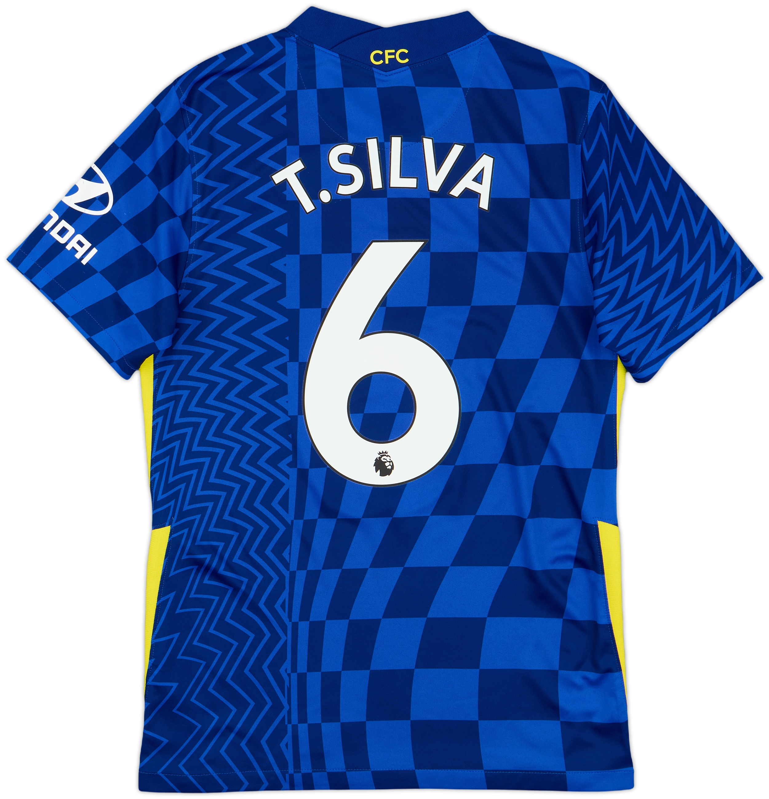 2021-22 Chelsea Home Shirt T.Silva #6 - 8/10 - (S)